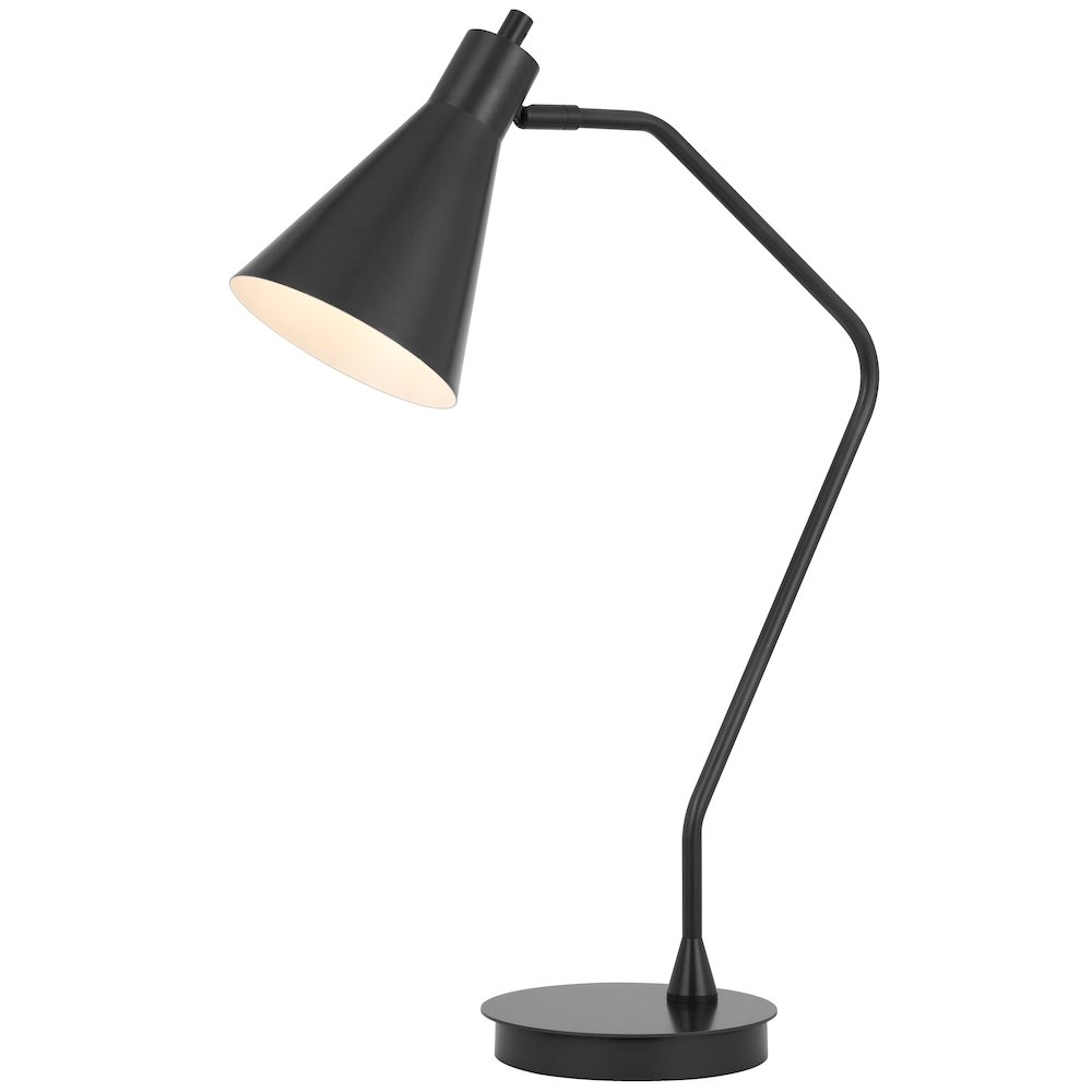 Cal Lighting Type A led bulb 12W max. Capstone task metal table lamp ...