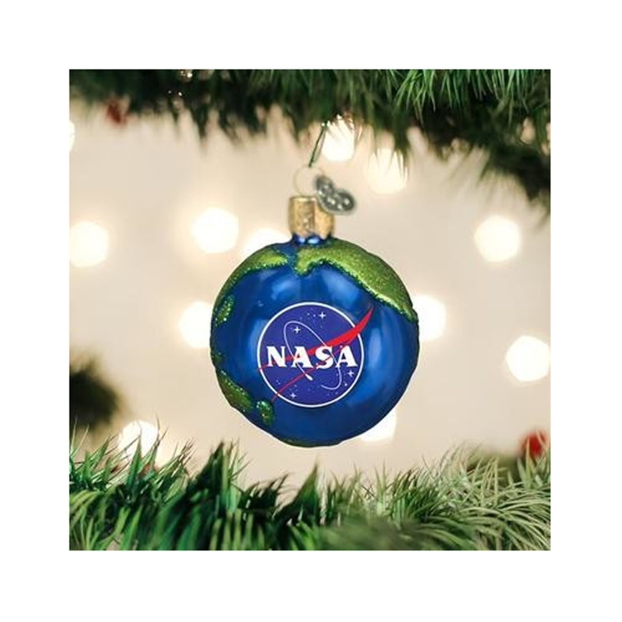 Old World Christmas Glass Blown Ornament for Christmas Tree - NASA ...