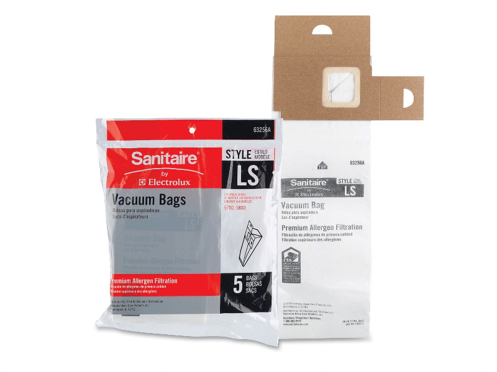 Eureka 5 Pack Vacuum Bags Part #63256A in the Vacuum Bags department at ...