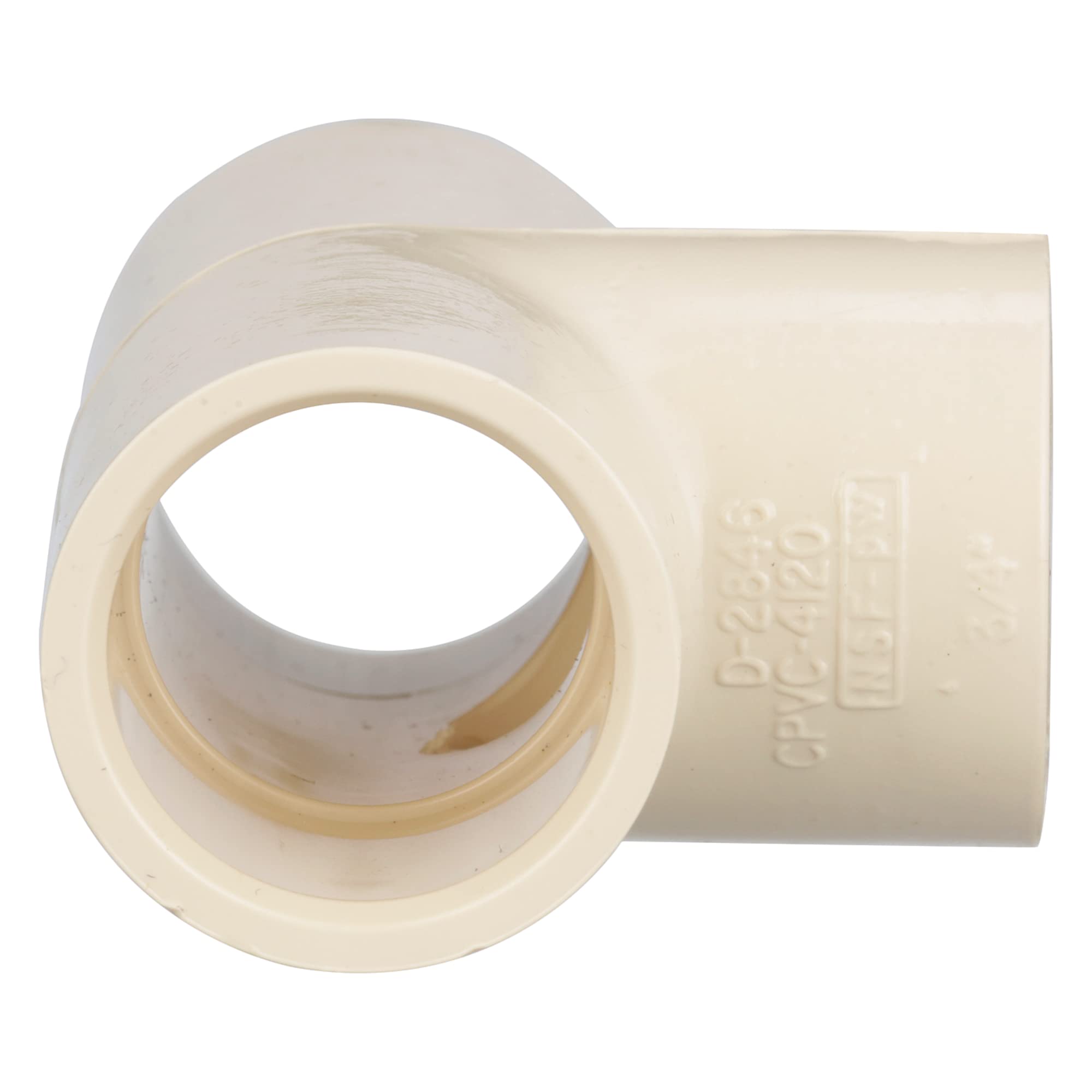 Charlotte Pipe 3/4 in CTS CPVC 90 Tee - FlowGuard Gold 25-Pack in the ...