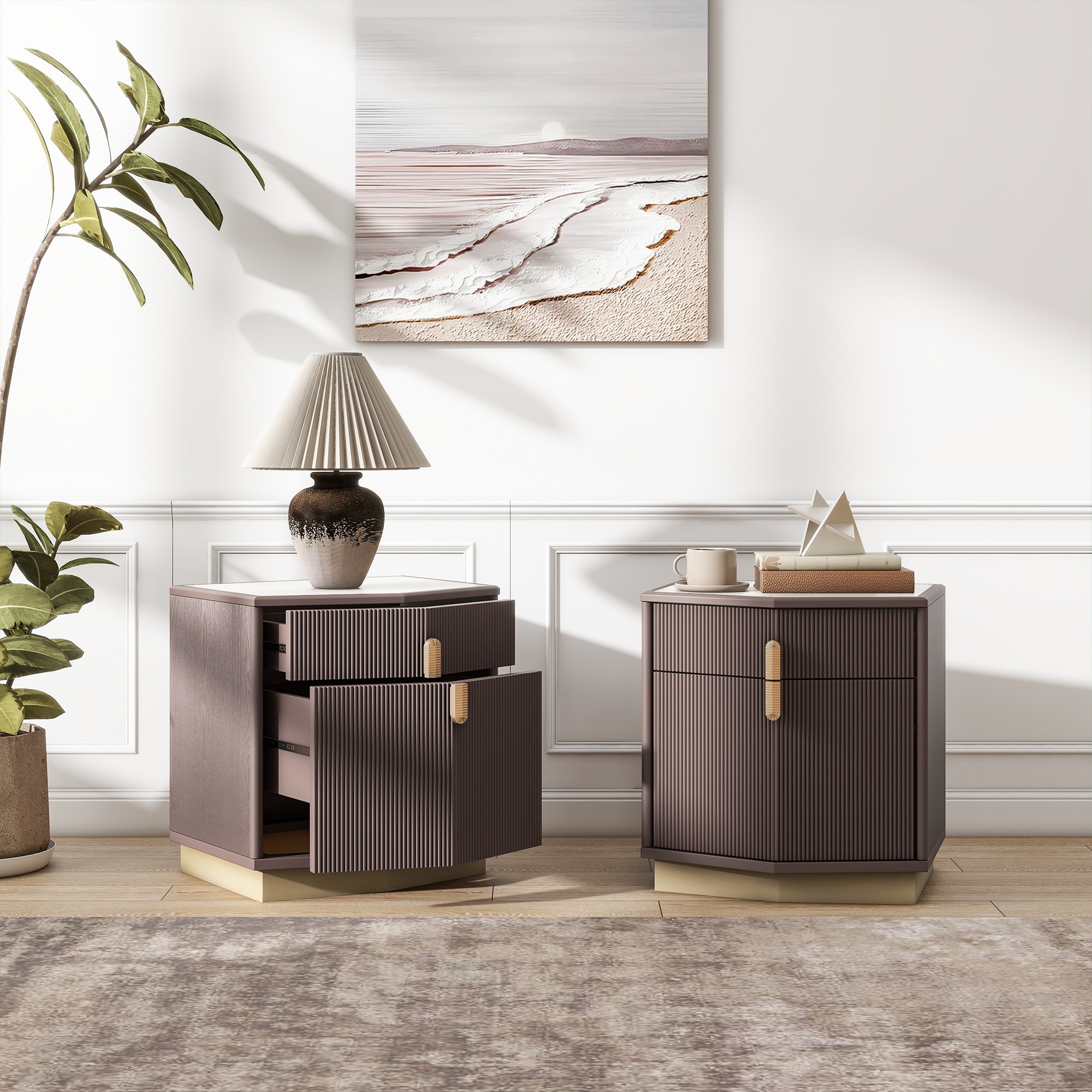 Christopher Knight Home Kaveren Modern Bulging Designed Manufactured ...