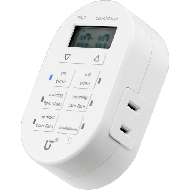 Utilitech 15 Amps 120 Volt In Wall Lighting Timer In The Lighting
