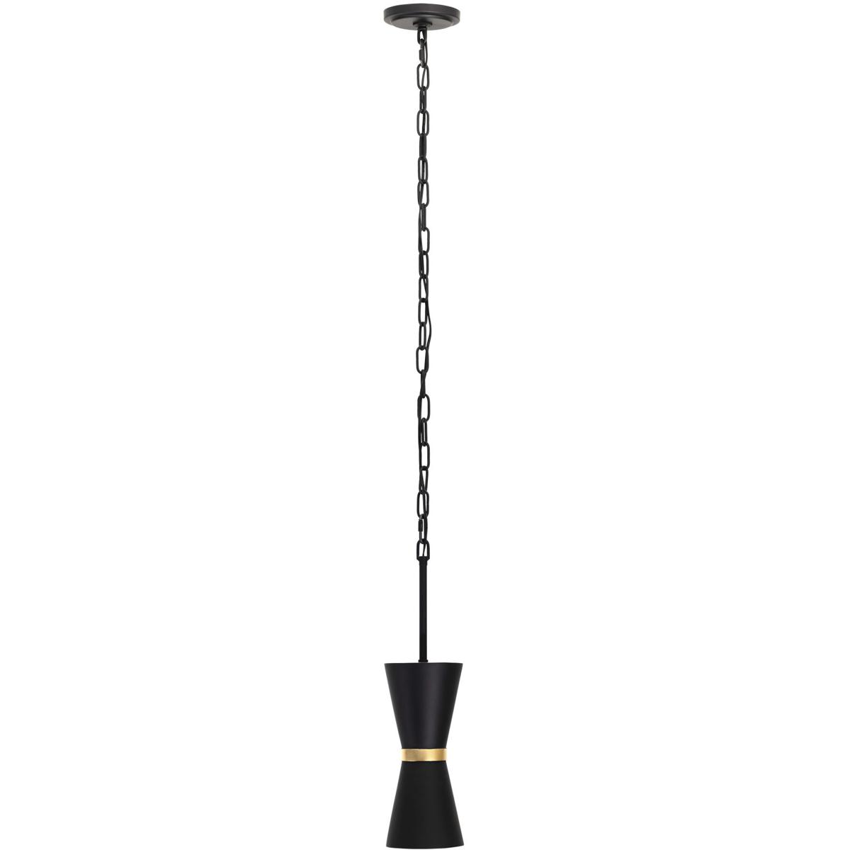Varaluz 390M01MBFG Mad Hatter 1 Light 5 inch Matte Black and French ...