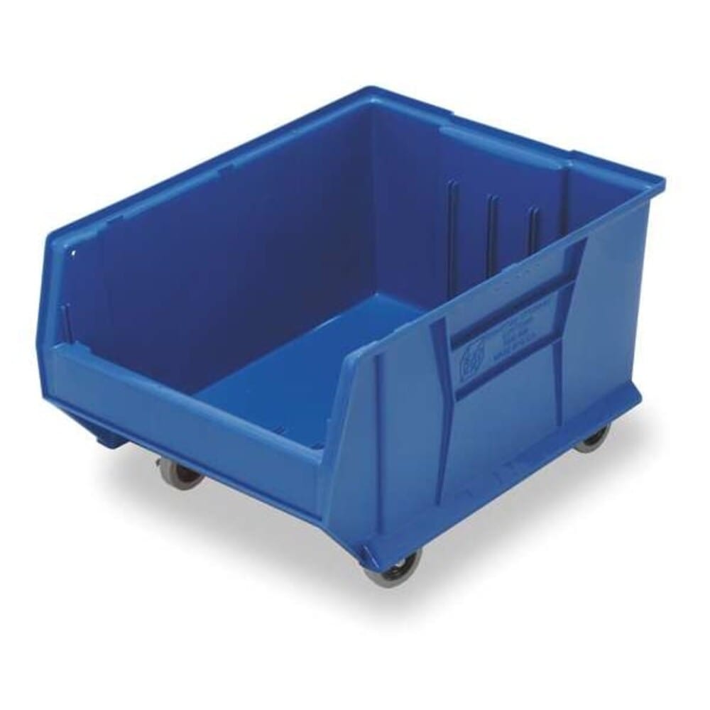 Quantum Storage Systems QUS984MOBBL HULK Mobile Part Organizer Blue 1 ...