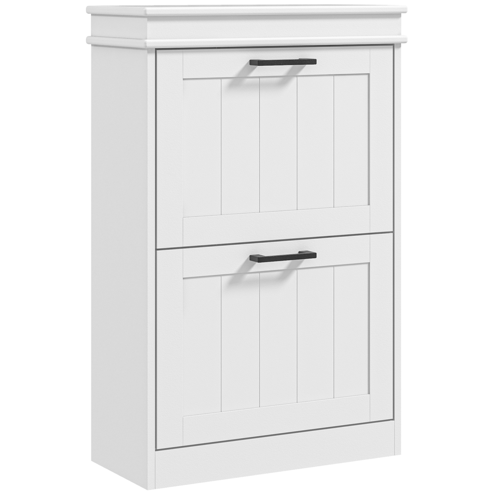 Tinyhomie Shoe Cabinet for Entryway Narrow Shoe Rack Storage Organizer ...