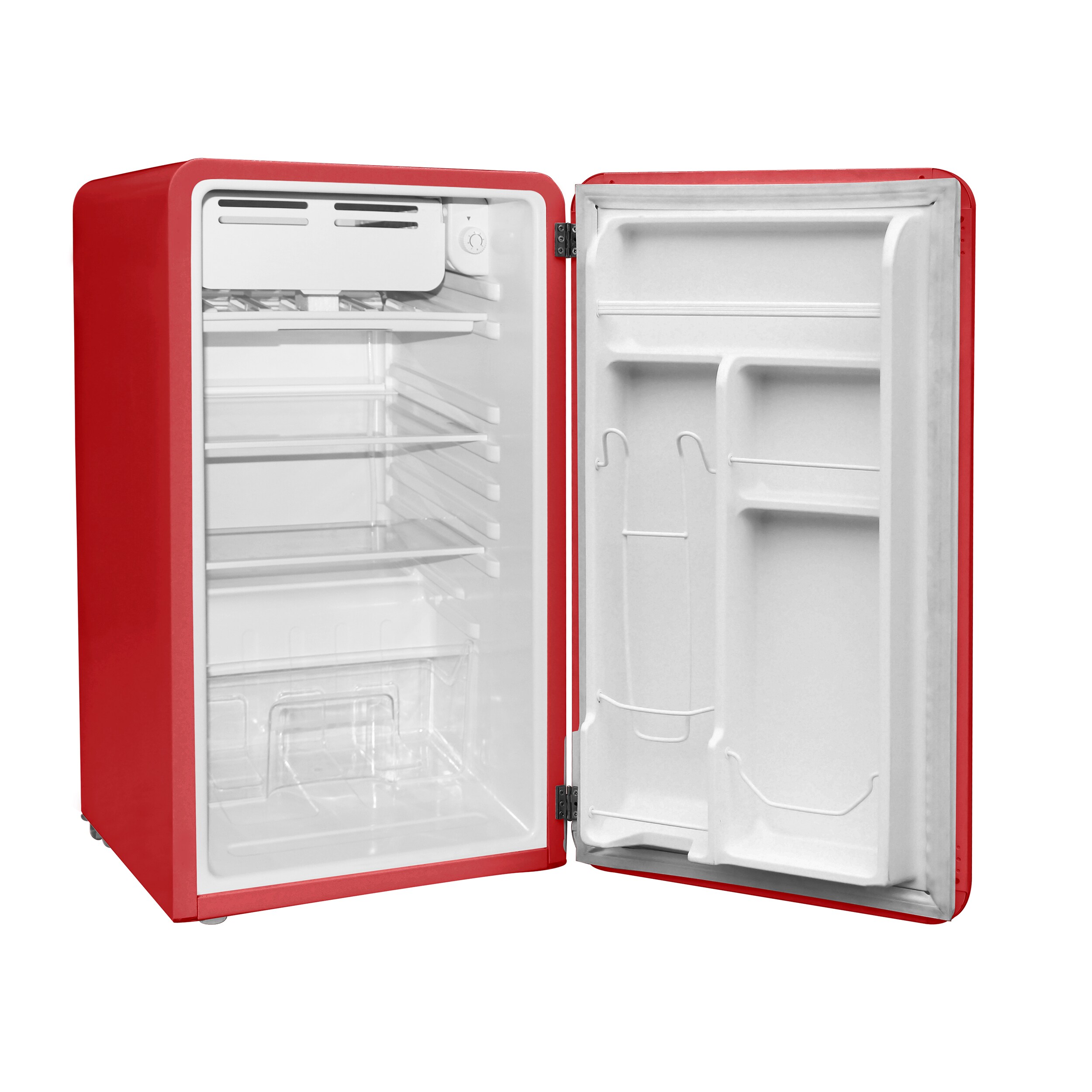 Frigidaire 3.2-cu ft Mini Fridge (Red) in the Mini Fridges department ...