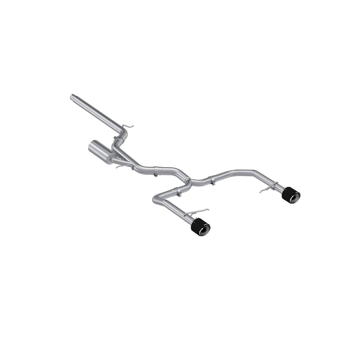 MBRP Armor Pro Cat Back Exhaust System 3 in Diameter 25 in Dual Split ...