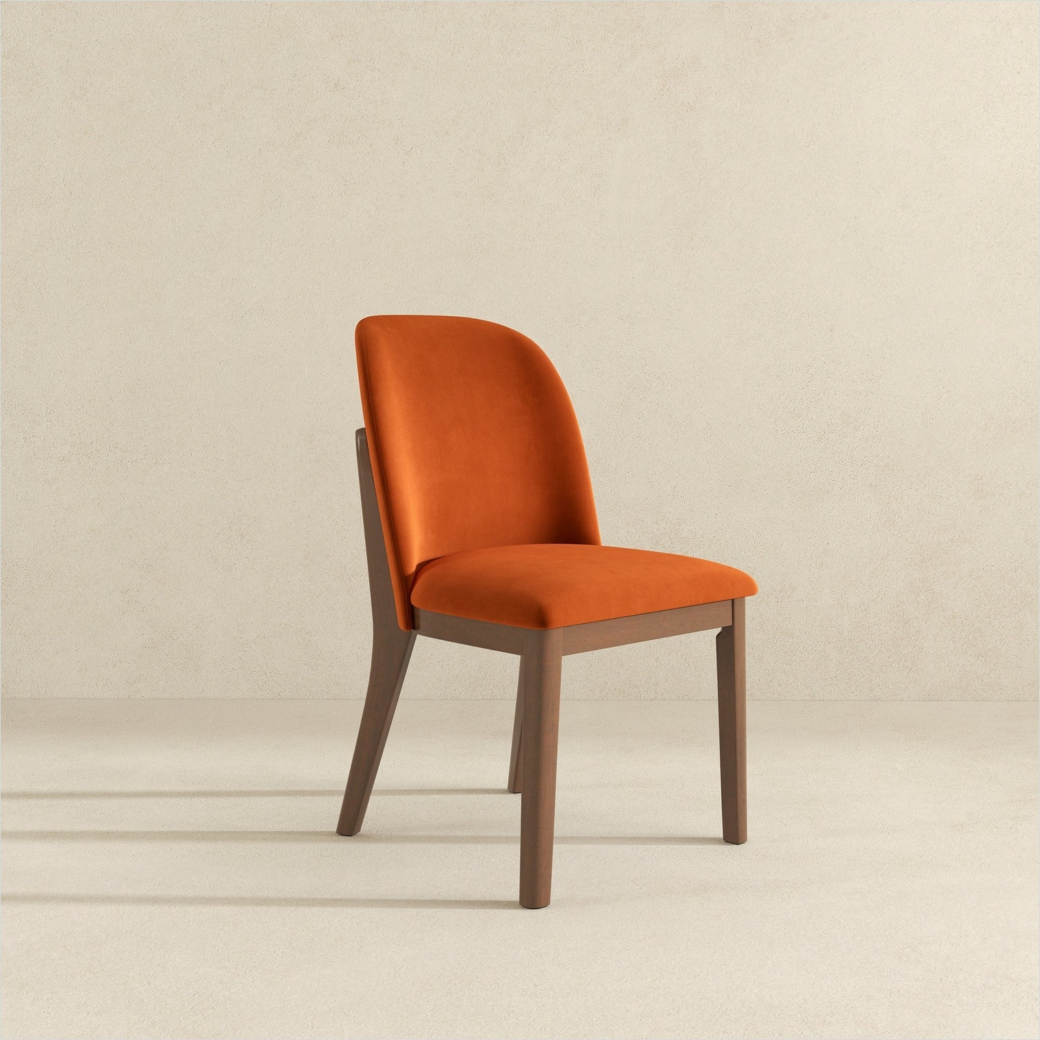 Naturefalls Dining Room Velvet Upholstered Chair Set of 2 Mid-Century ...