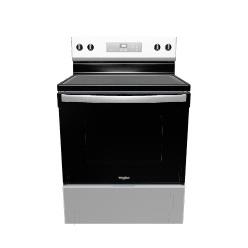 Whirlpool Flexible Cooktop 30-in Glass Top 4 Burners 5.3-cu ft ...