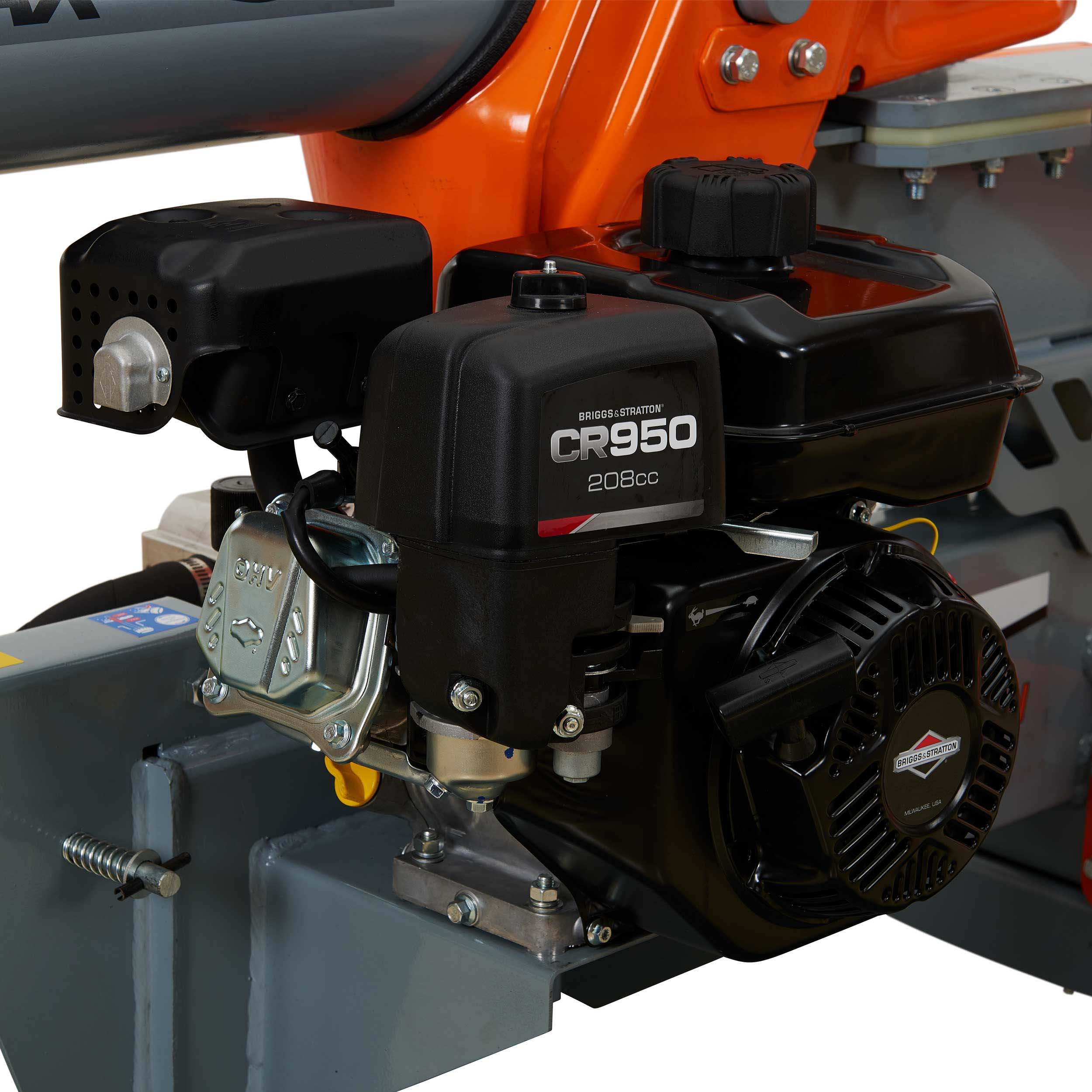 YARDMAX YS3265 32-Ton 208-cc Horizontal and Vertical Gas Log Splitter ...