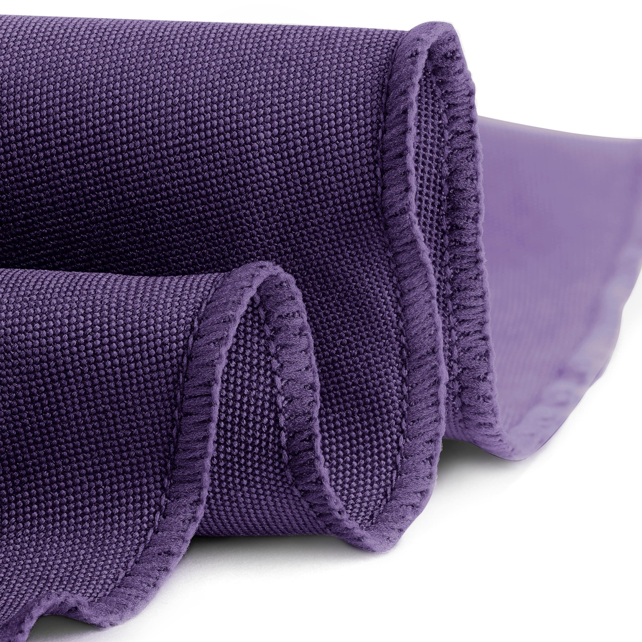 Gee Di Moda Round Tablecloth - 132 Inch Purple Round Table Cloth ...