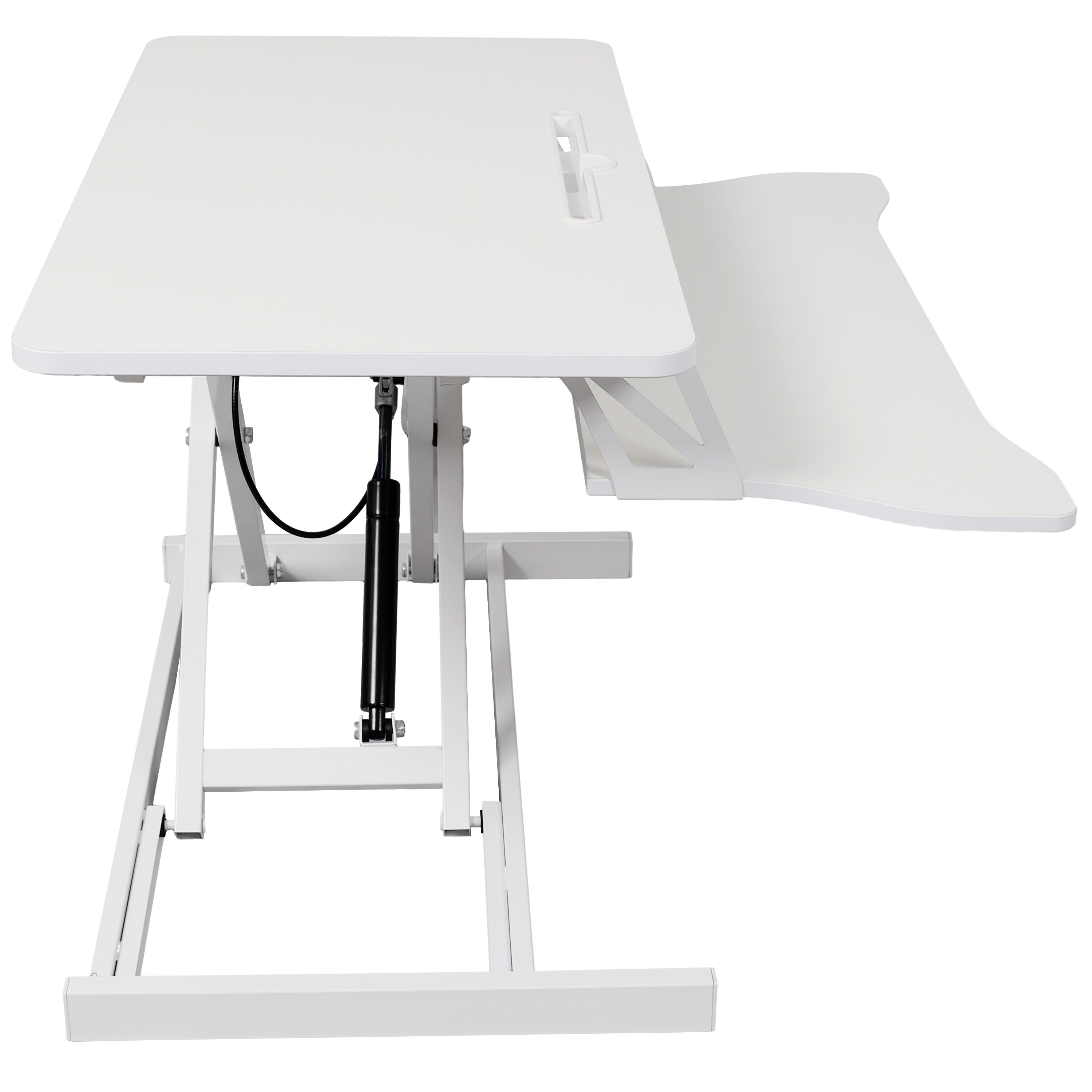 Huluwat Adjustable Height Standing Laptop Desk Adjustable Sit to Stand ...