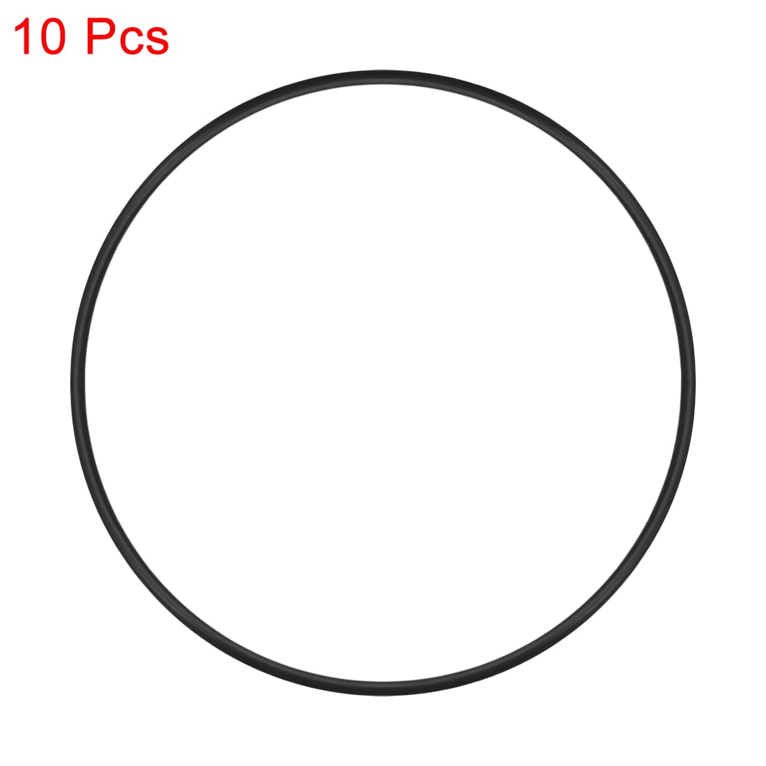 Unique Bargains Nitrile Rubber O-Rings 130mm OD 125.2mm ID 2.4mm Width ...