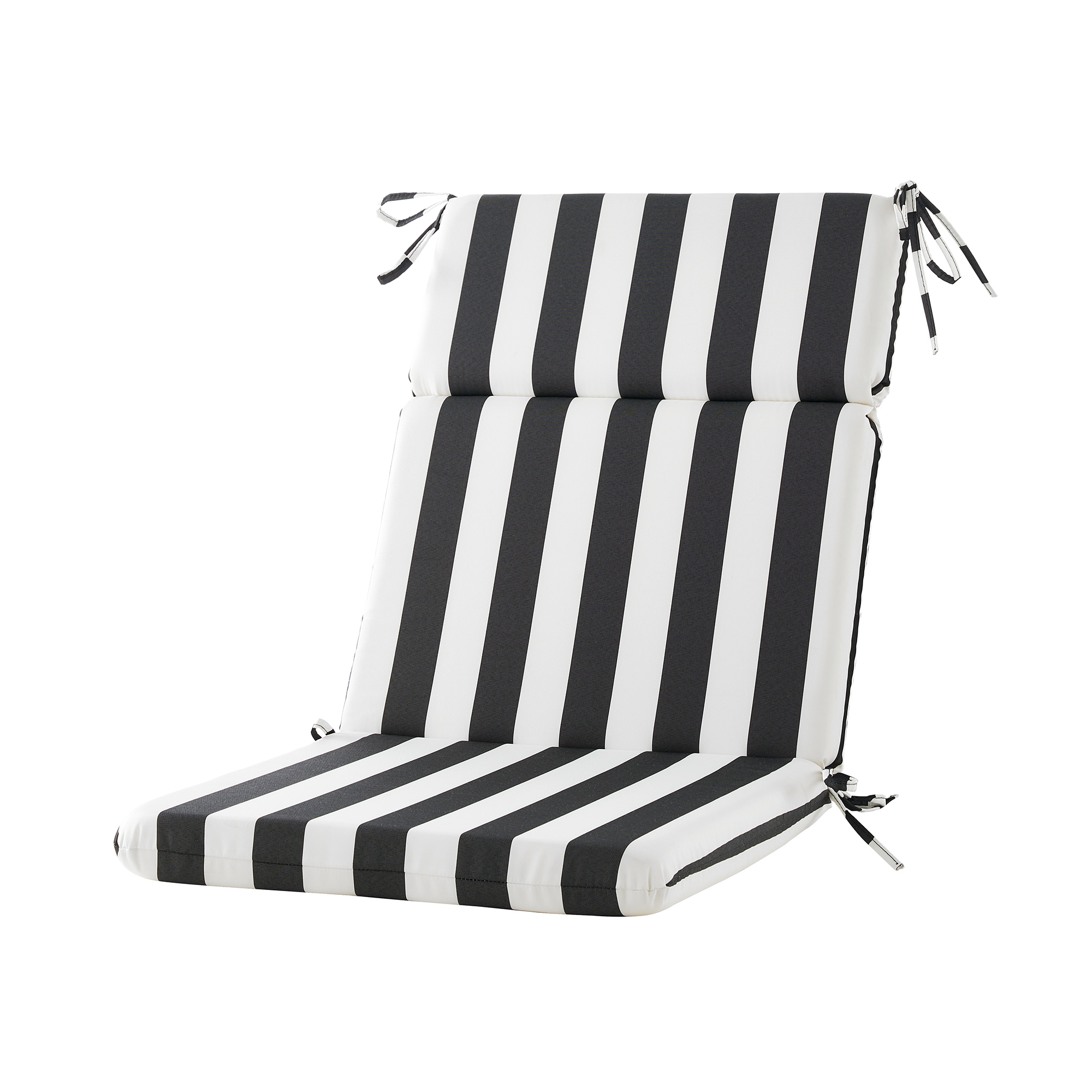 Artplan Outdoor Chair Cushion Seat High Back Adirondack Rocking Wicker ...