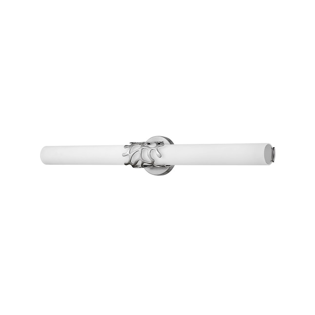Hinkley Lyra 31.25-in 4-Light Brushed Nickel LED Coastal Vanity Light ... Hinkley Lyra 31.25-in 4-Light Brushed Nickel LED Coastal Vanity Light ...