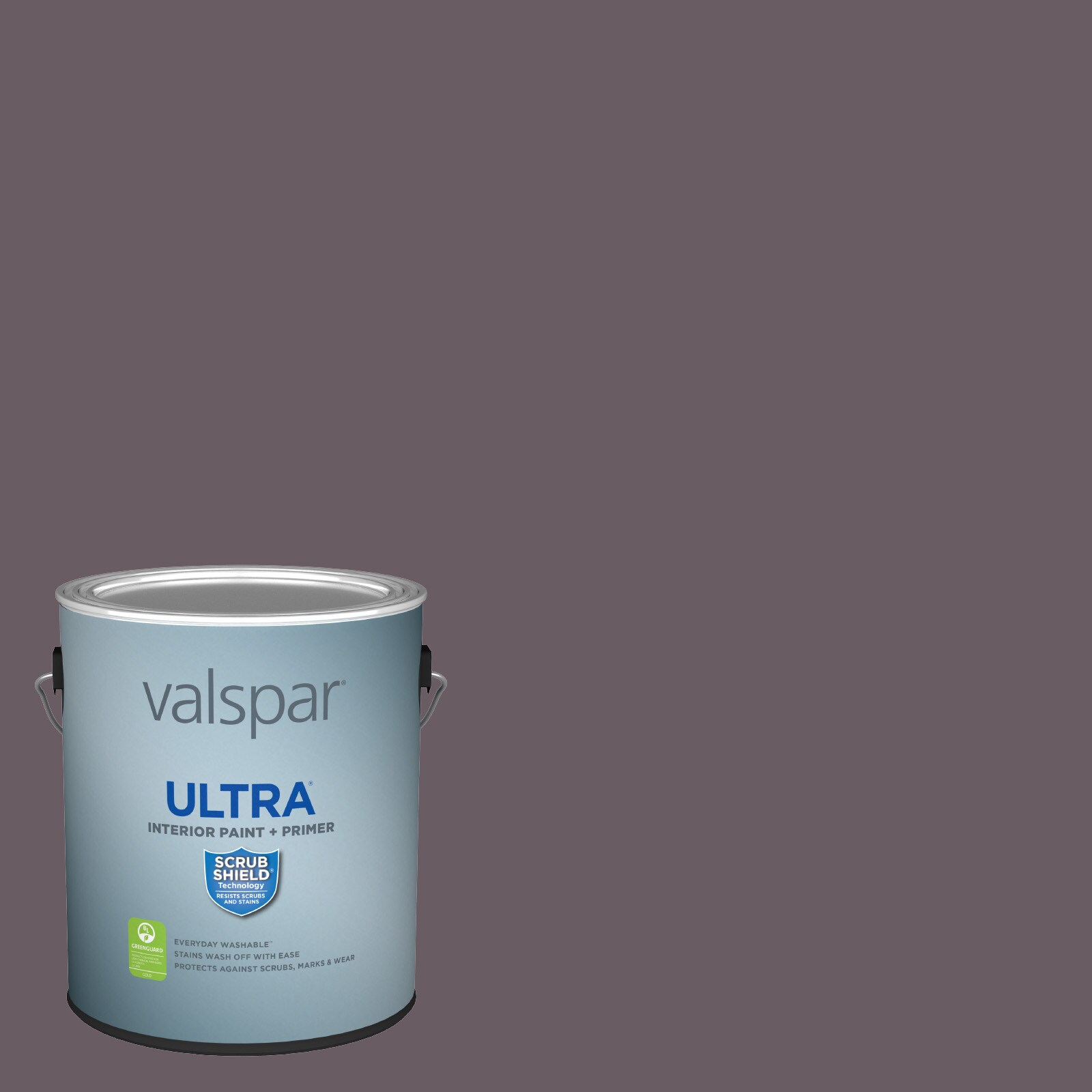 Valspar Ultra Eggshell Expressive Plum HGSW3402 Latex Interior Paint ...