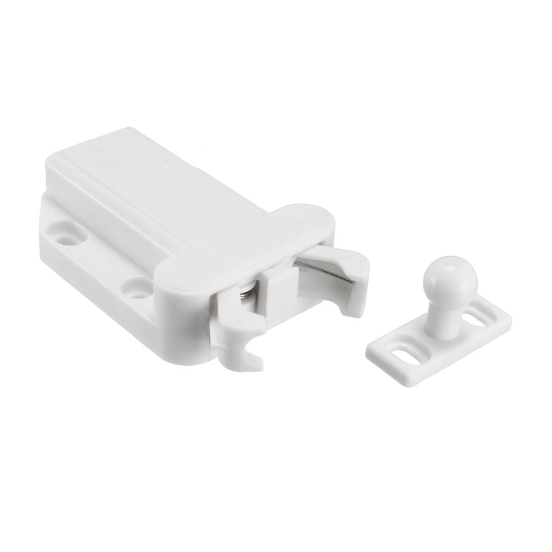 Unique Bargains Push Open Latch Lock Touch Catch for Bedroom Cabinet ...