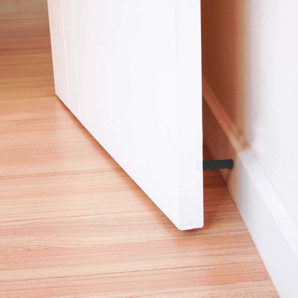 INOX 2-7/8-in Black Wall protector Door Stop in the Door Stops ...