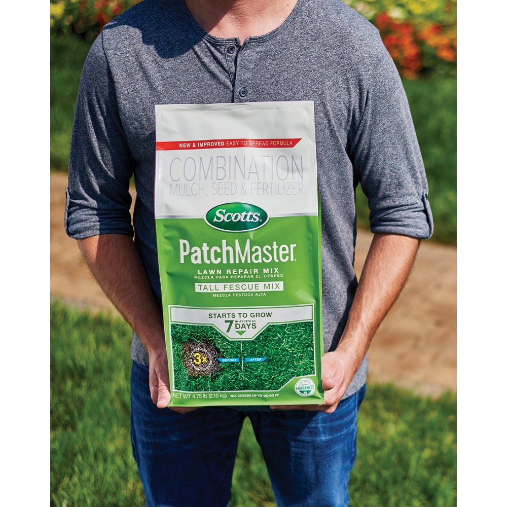 Scotts Patchmaster Lawn Repair Mix -Tall Fescue Grass Seed 4.75 lbs for ...
