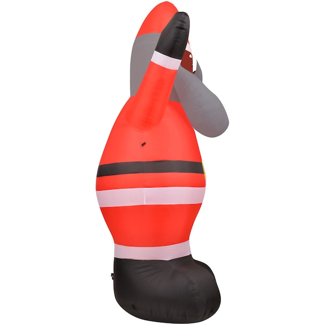 Fraser Hill Farm 12 Ft Lighted Santa Christmas Inflatable Fhfaasanta121
