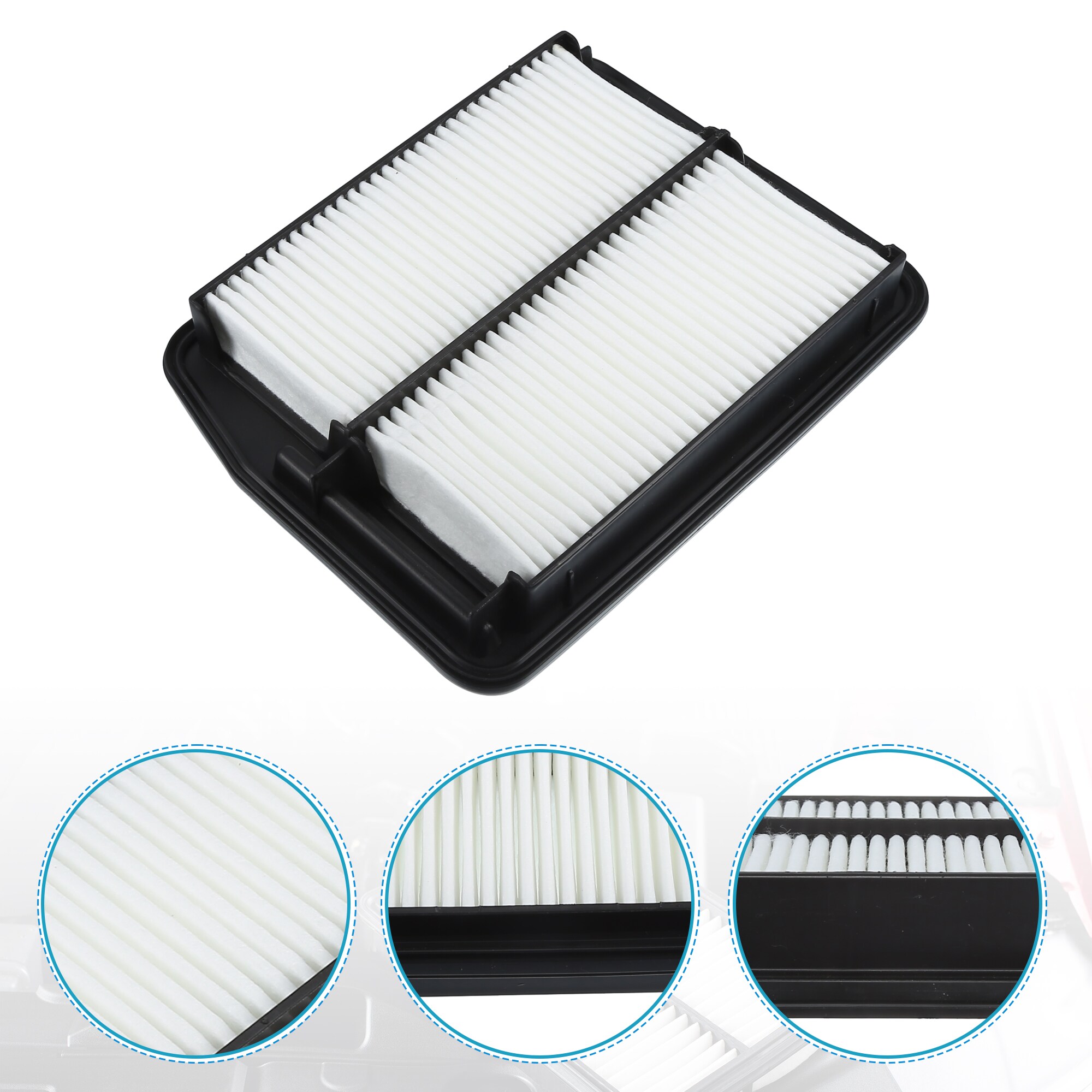 Unique Bargains Car Engine Air Filter Replacement Fit for Honda Odyssey ...