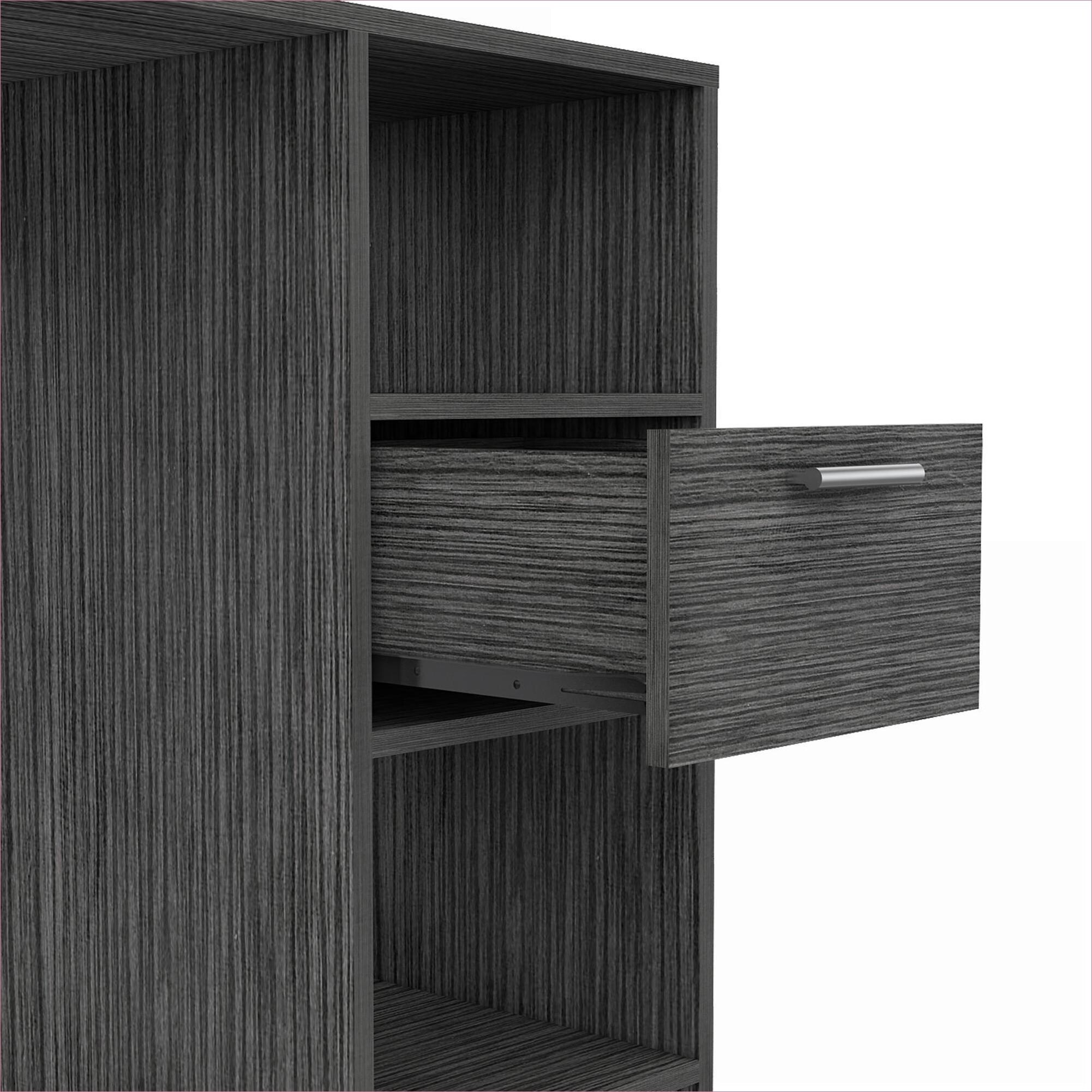 Watnature Storage-Focused Writing Computer Desk with 1 Drawer and 2 ...