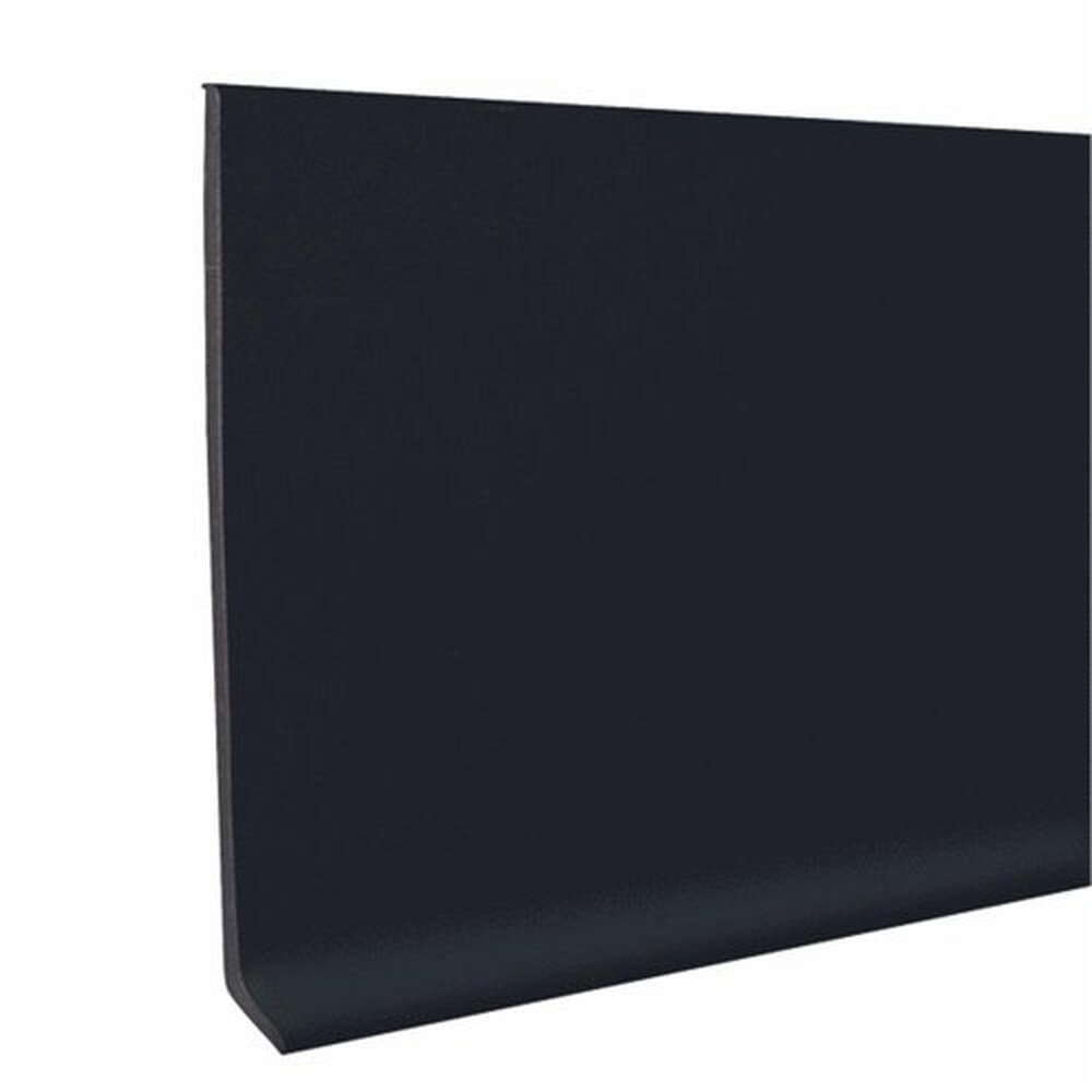 Roper HC40C51S100 Self-Stick Vinyl Wall Base Black at Lowes.com