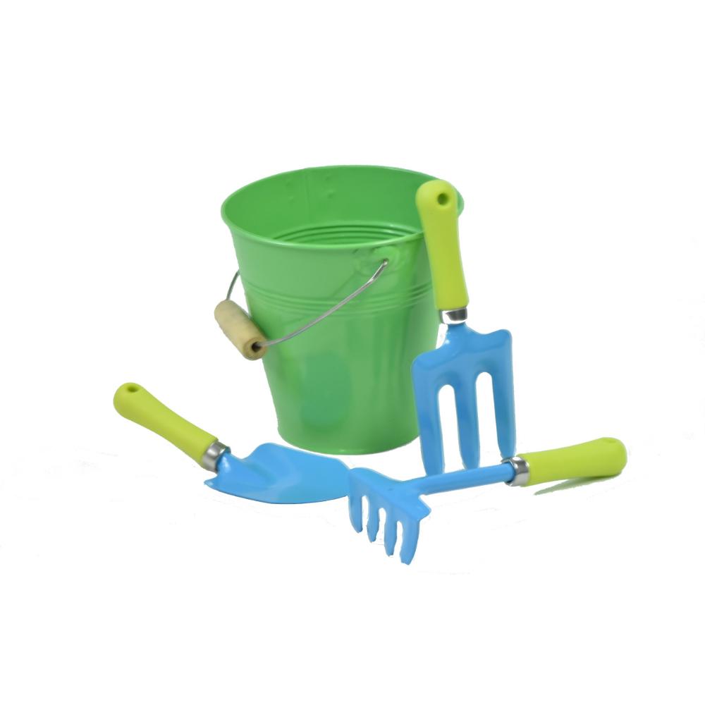 G & F Products JustForKids 10051 Kids Water Pail with Garden Tools Set ...