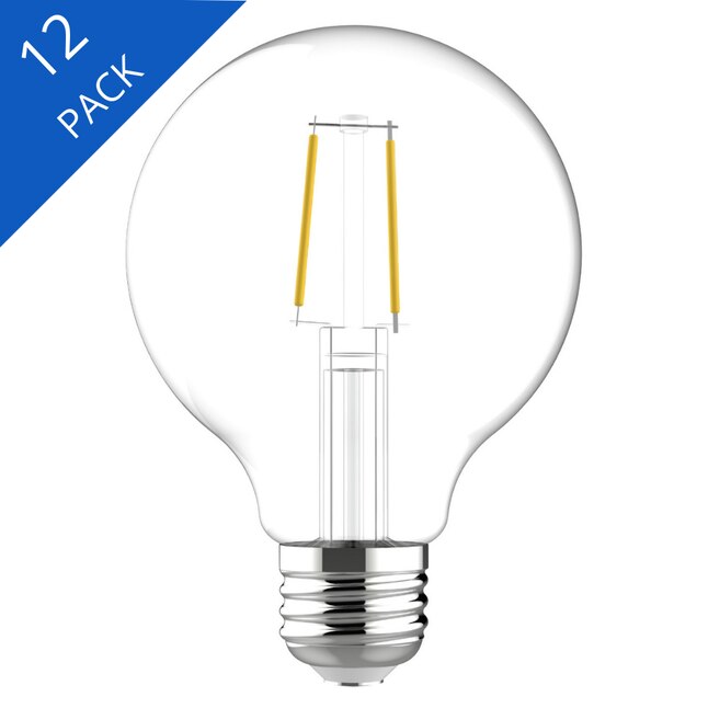 GE Relax 40-Watt EQ G25 Soft White Medium Base (e-26) Dimmable LED ... GE Relax 40-Watt EQ G25 Soft White Medium Base (e-26) Dimmable LED ...