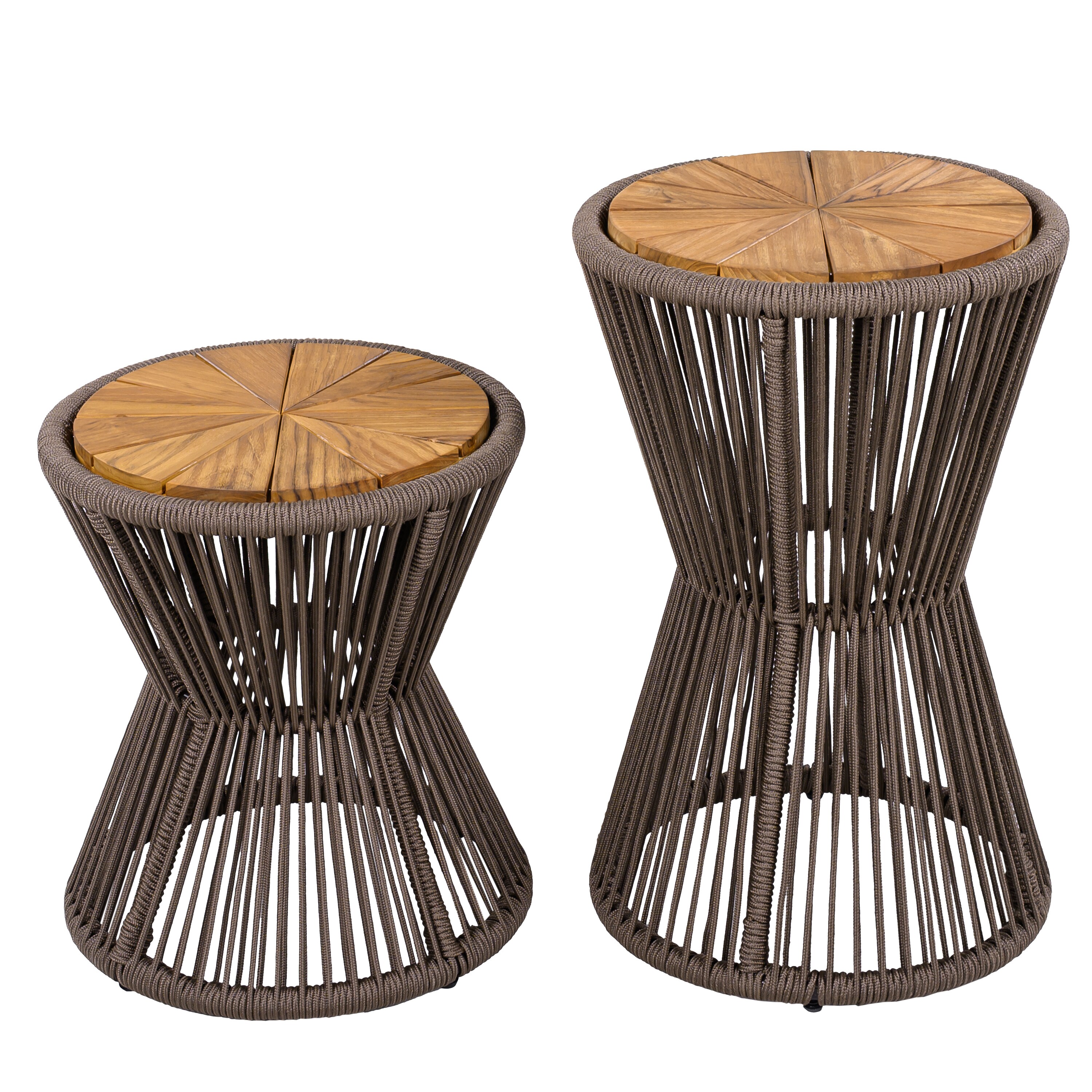 Christopher Knight Home Nara Modern 2-Piece Outdoor Acacia Wood and ...