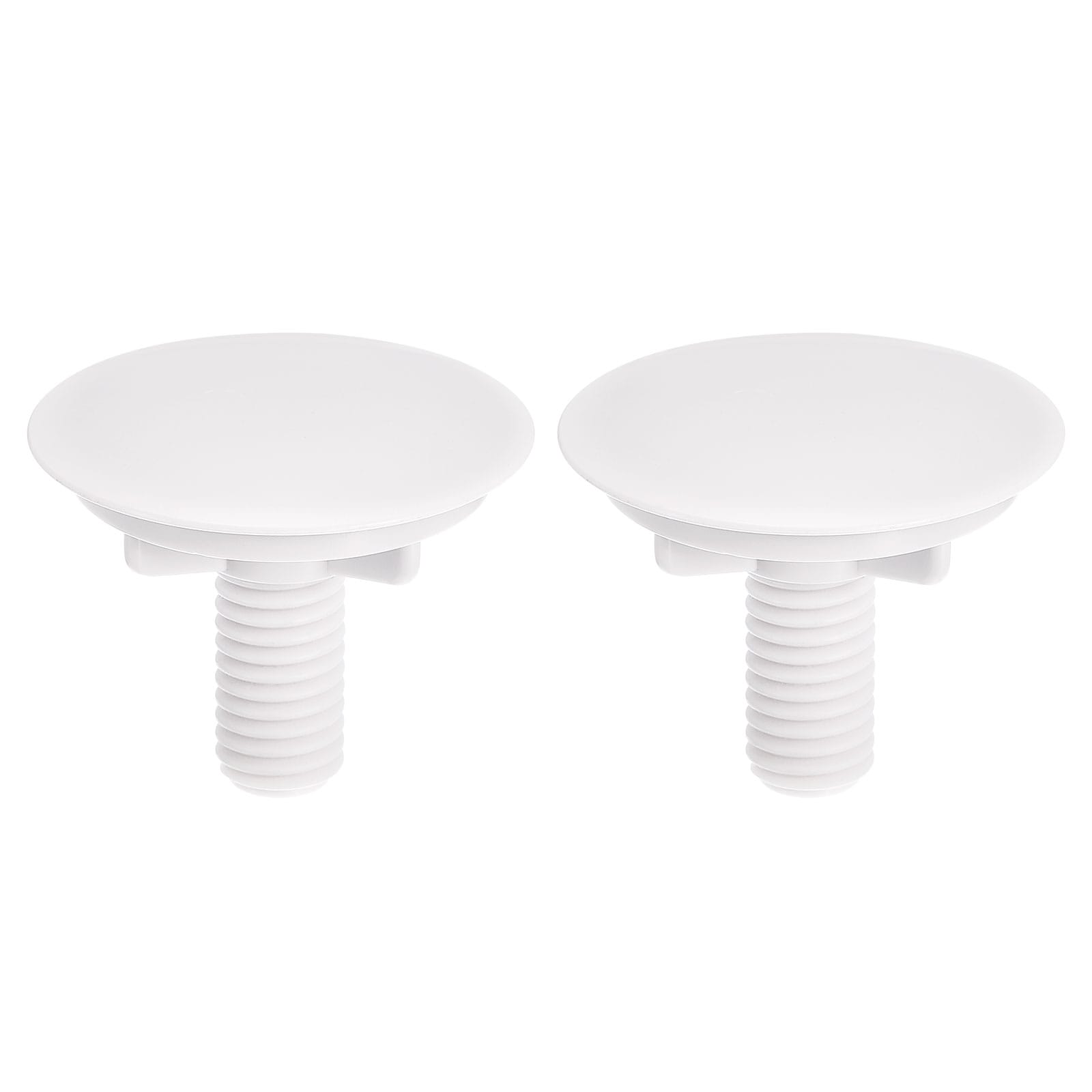Unique Bargains Sink Tap Hole Cover Polished Plastic Faucet Hole Cover ...