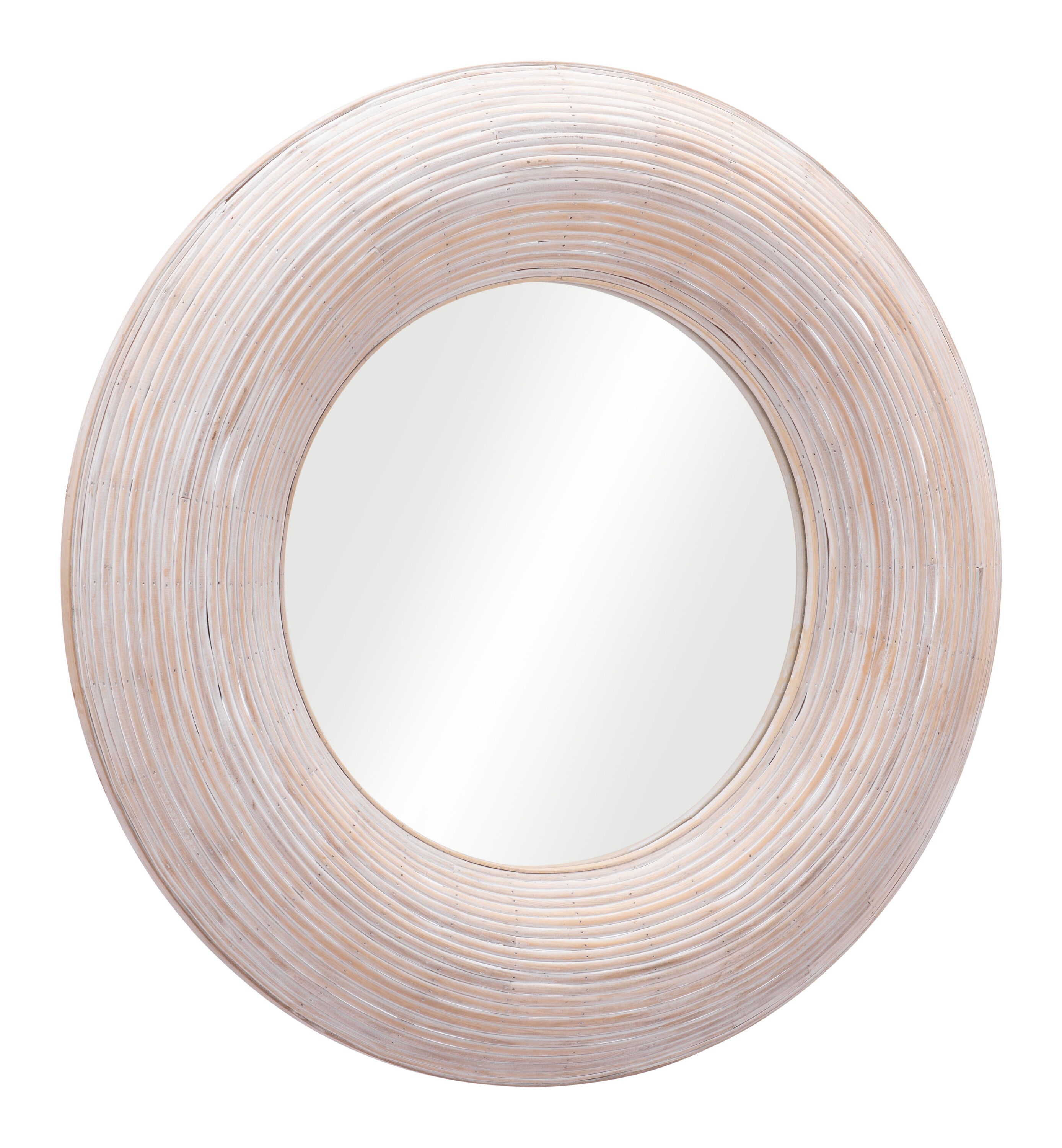 Zuo Modern Asari Mirror Modern Rattan in the Mirrors department at ...