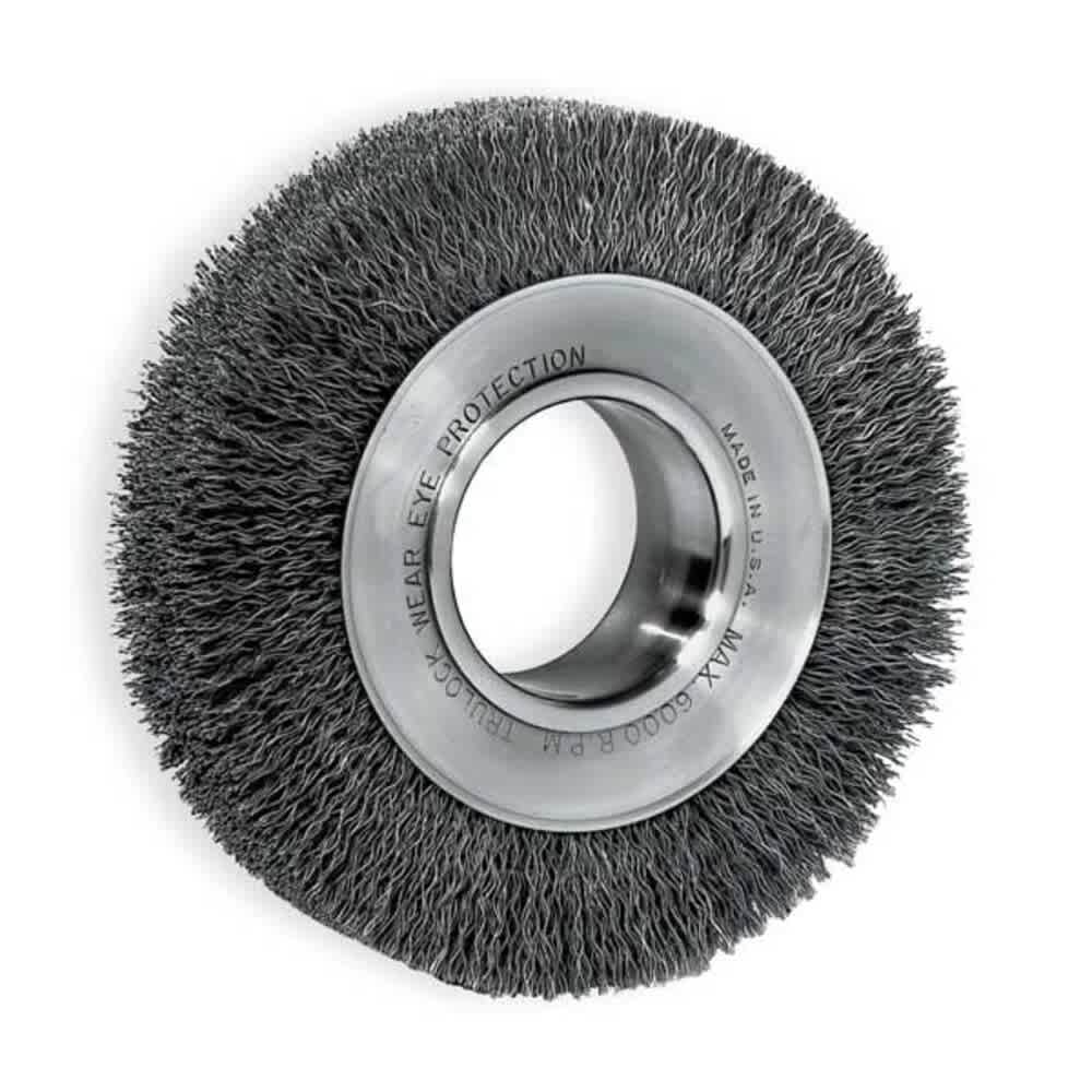Weiler Crimped Wire Wheel Wire Brush Arbor 10 96024 in the Abrasive ...