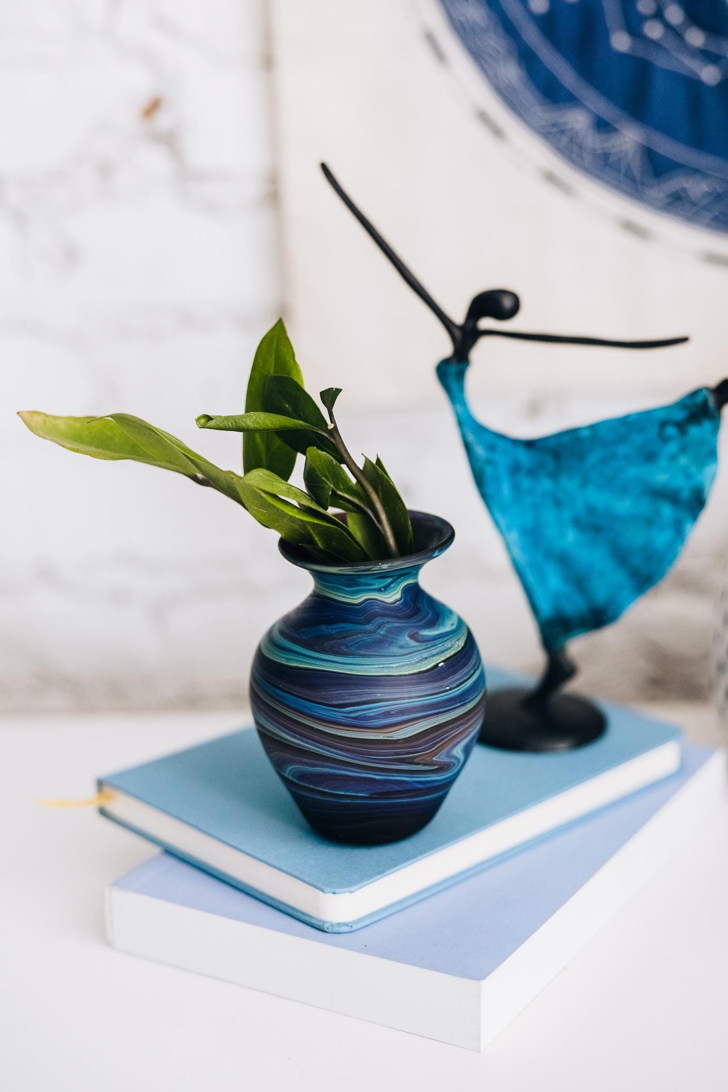 Ten Thousand Villages Ancient Beauty Bud Vase in the Decorative ...