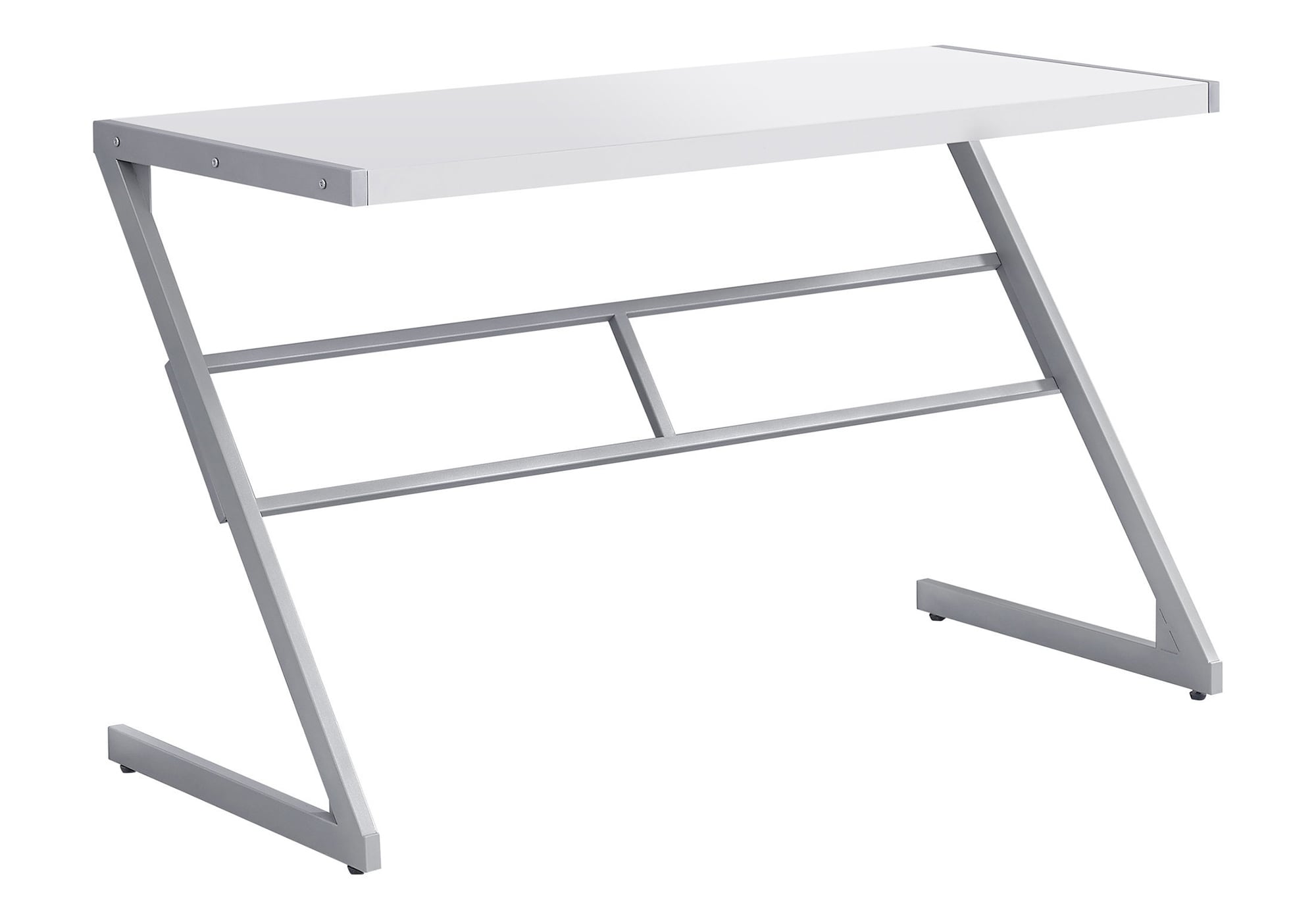 Blisstyle Computer Desk Home Office Laptop 48 Inchl Work White Laminate ...