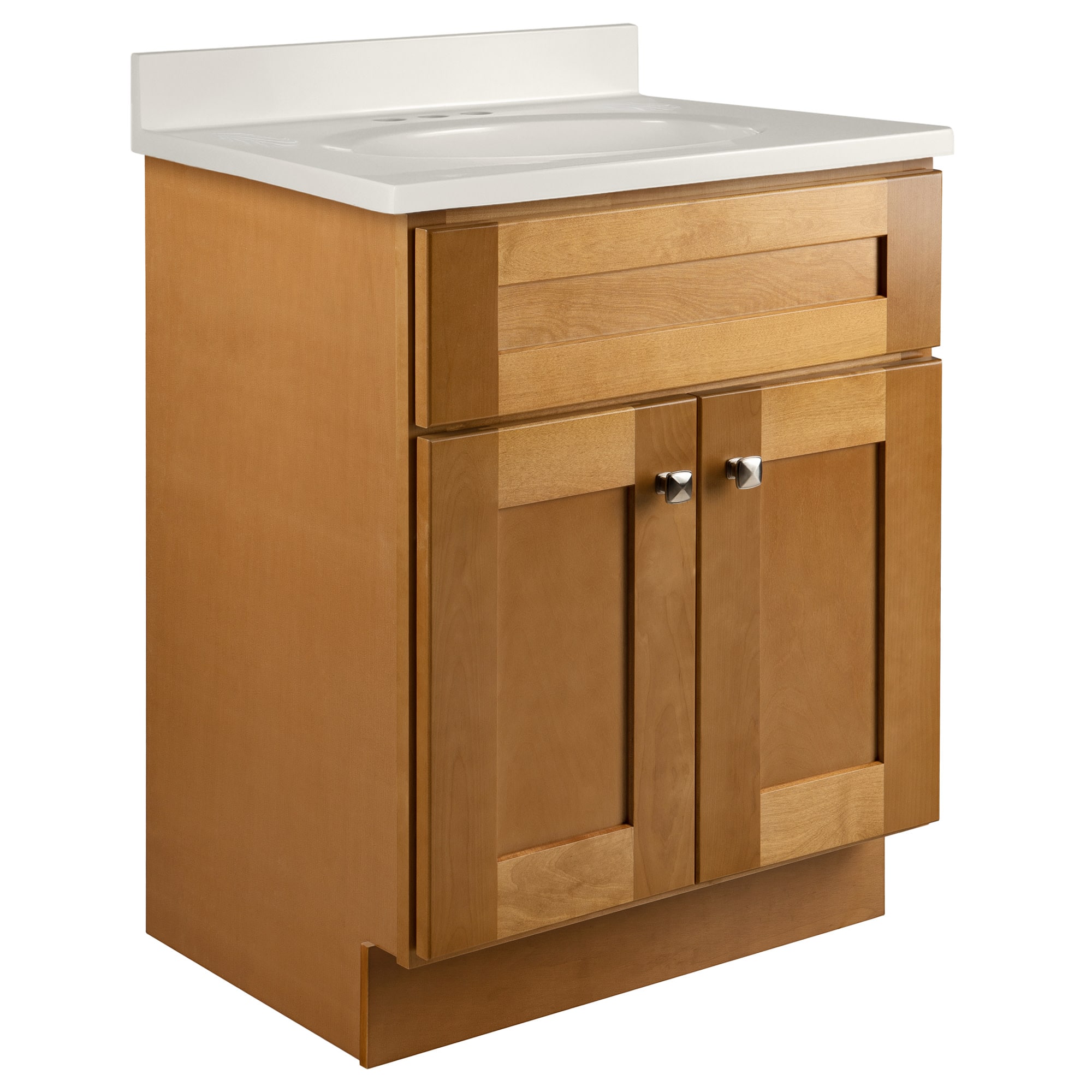Design House Brookings 25-in Modern Birch Single Sink Bathroom Vanity ...