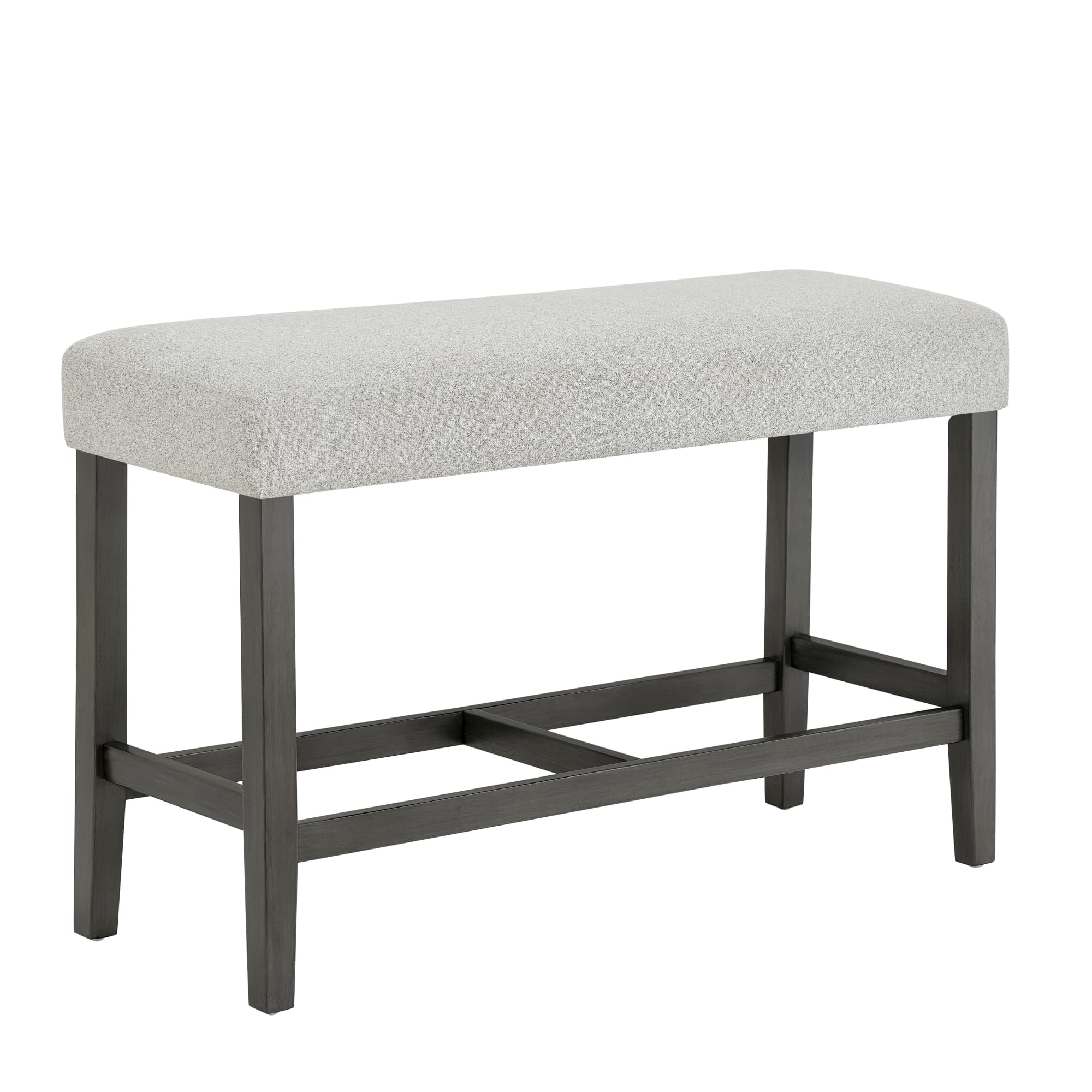 Lycvki Casual Gray Accent Bench 40-in x 15-in x 26-in in the Benches ...