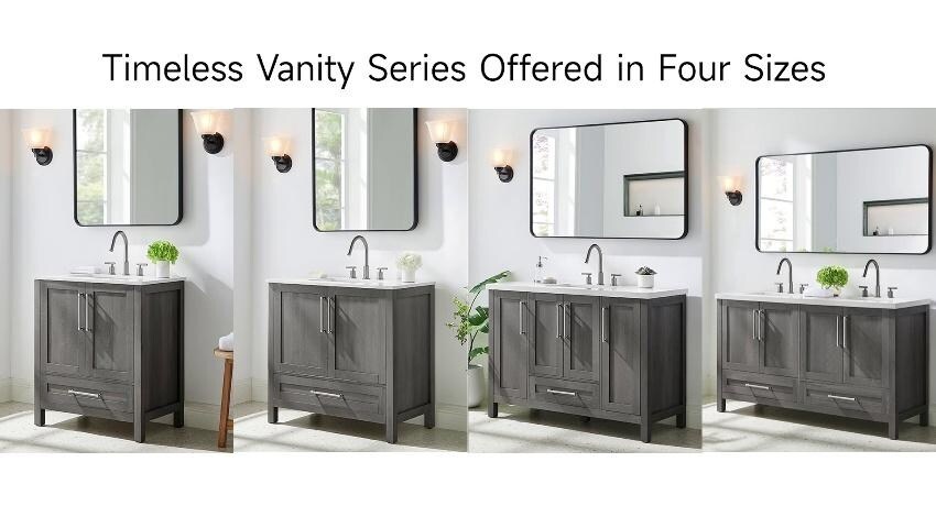 BridgePoint Home Daisy 30-in Grey Undermount Single Sink Bathroom ...