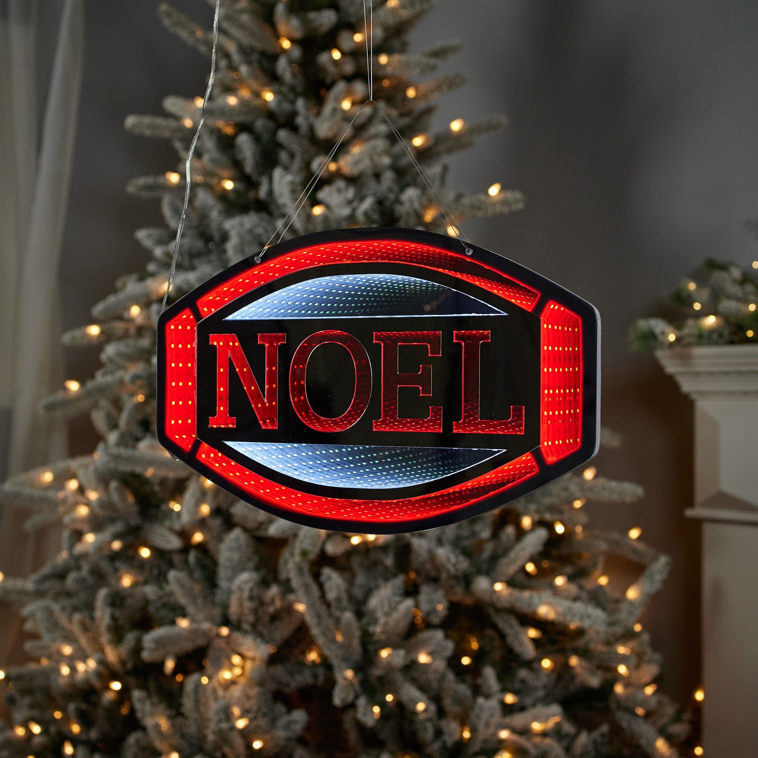 Melrose International in Noel in Holiday Ekkolight Sign 15.74 in L in ...