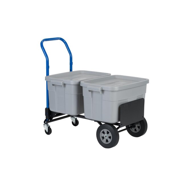 HARPER 600-lb 4-Wheel Blue Steel Convertible Hand Truck in the Hand ... HARPER 600-lb 4-Wheel Blue Steel Convertible Hand Truck in the Hand ...