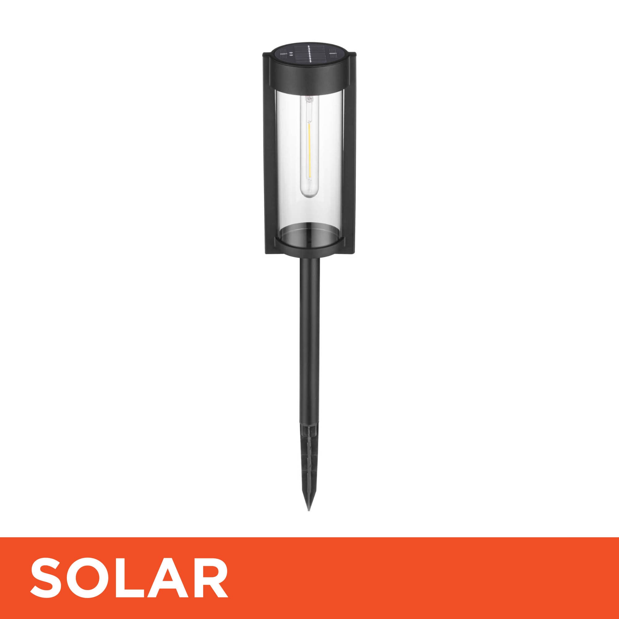 Harbor Breeze 15 -Lumens Matte Black Solar LED Outdoor Path Light ...
