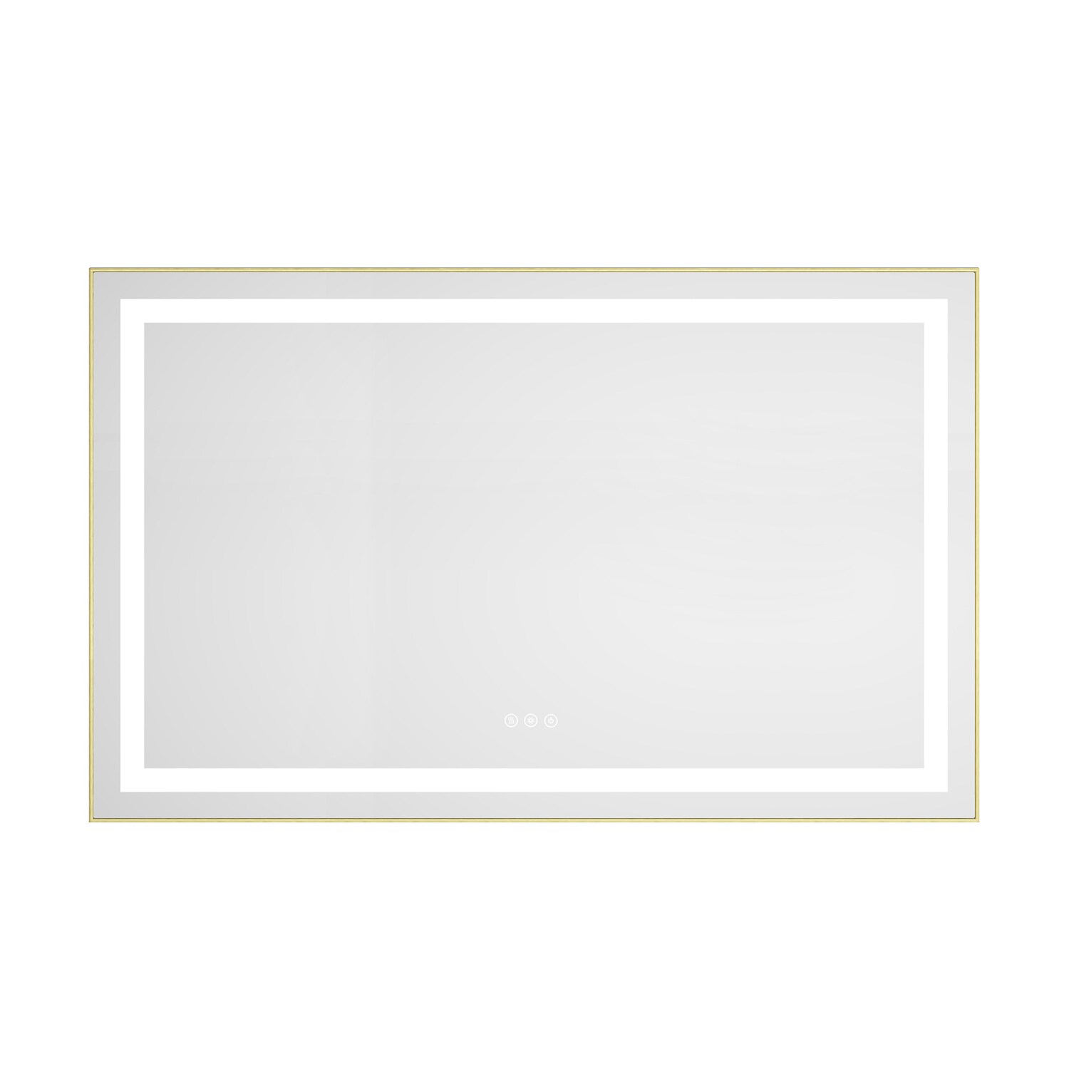 Tinyhomie 48x30 Inch LED Bathroom Mirror Front Backlight Wall Mounted ...