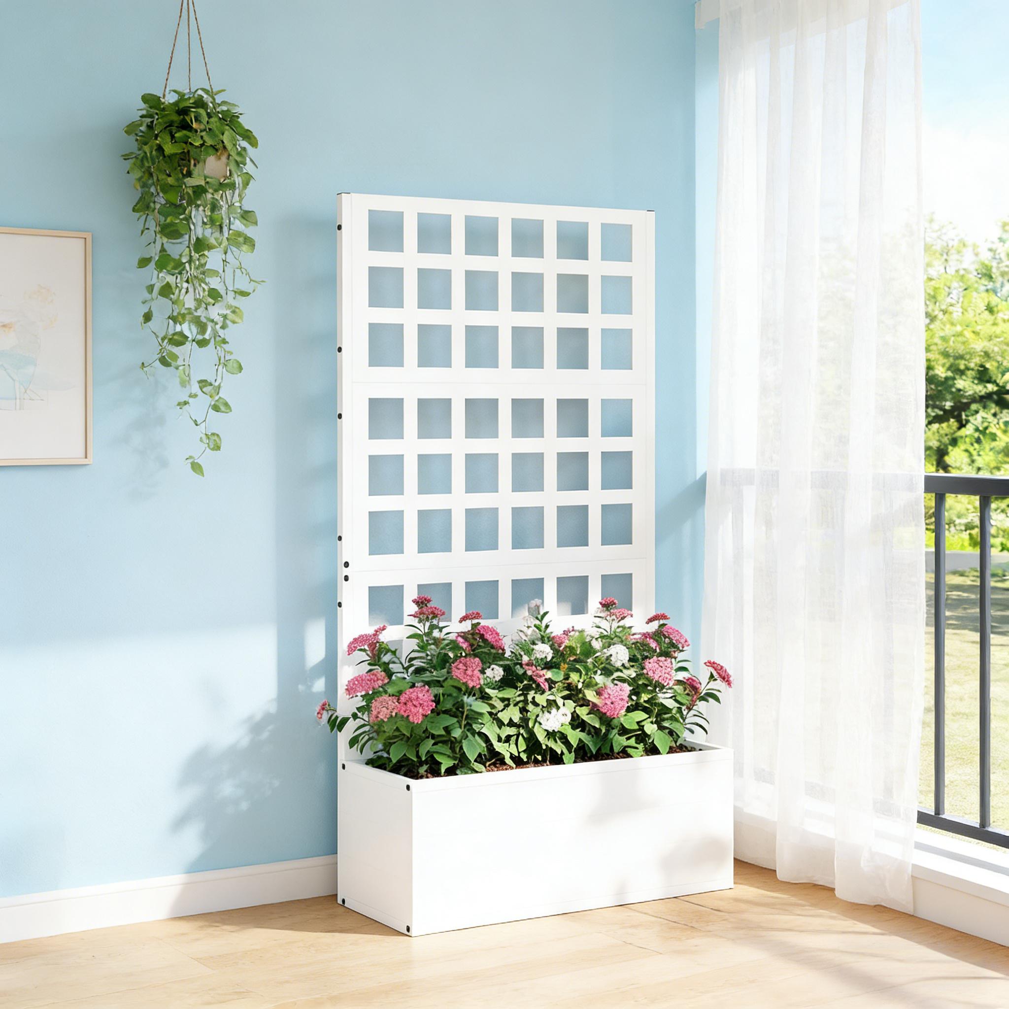 Blisstyle Stylish Planter Box Raised Garden Bed Vegetable Box Flower ...