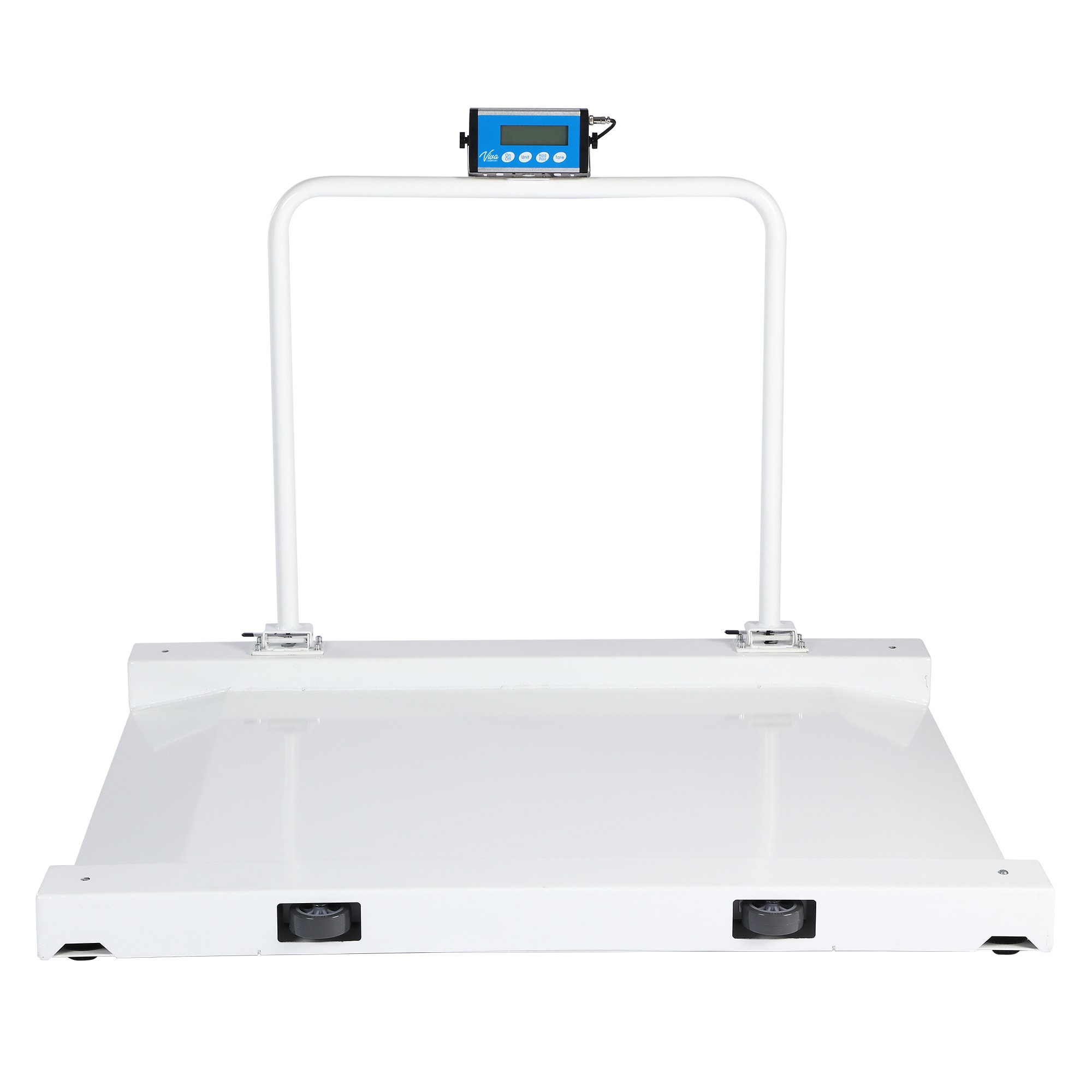 Viva Comfort 1100-lb Capacity Steel Bariatric Wheelchair LCD Digital ...