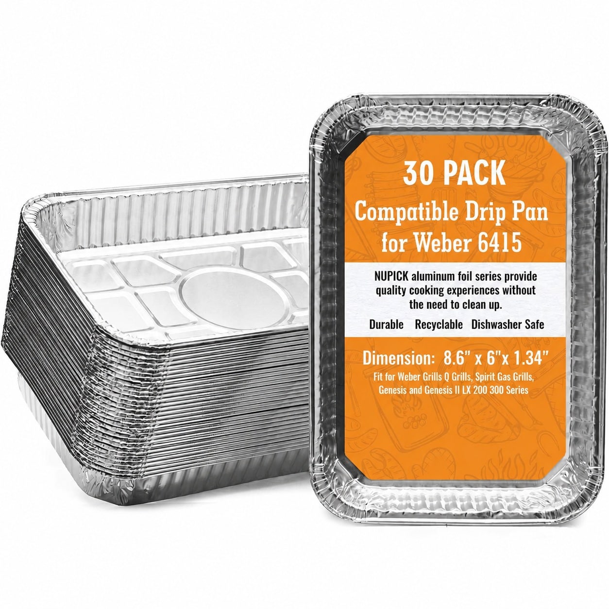 8.7-Inch-Deep Grill Drip Pans & Cups at Lowes.com