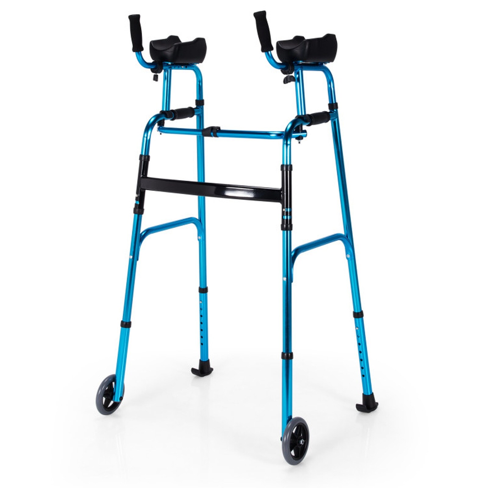 SUGIFT Foldable Lightweight Aluminum Alloy Rehabilitation Walker 440-lb ...