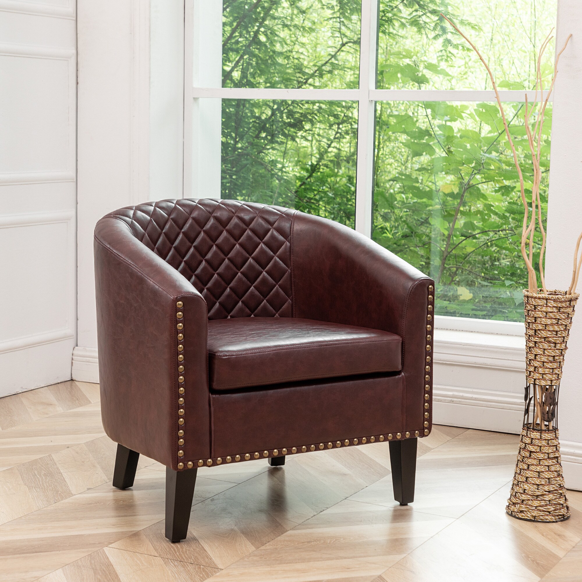 Industrial accent chair store