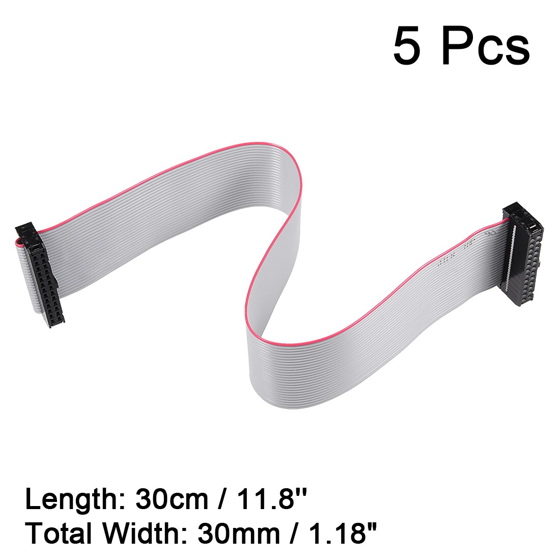 Unique Bargains IDC 26 Pins Connector Flat Ribbon Cable Female ...