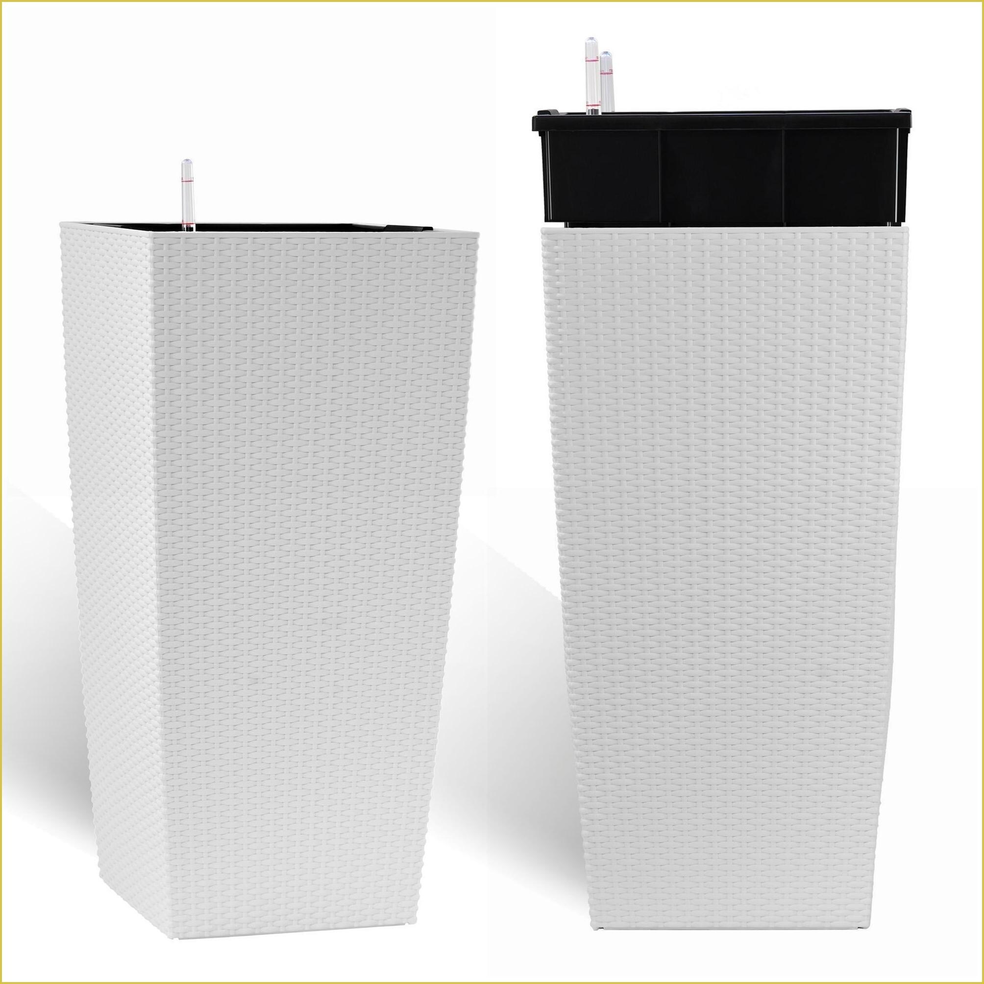 Watnature Planter 30in Tall Large Modern Self-Watering Planter for ...