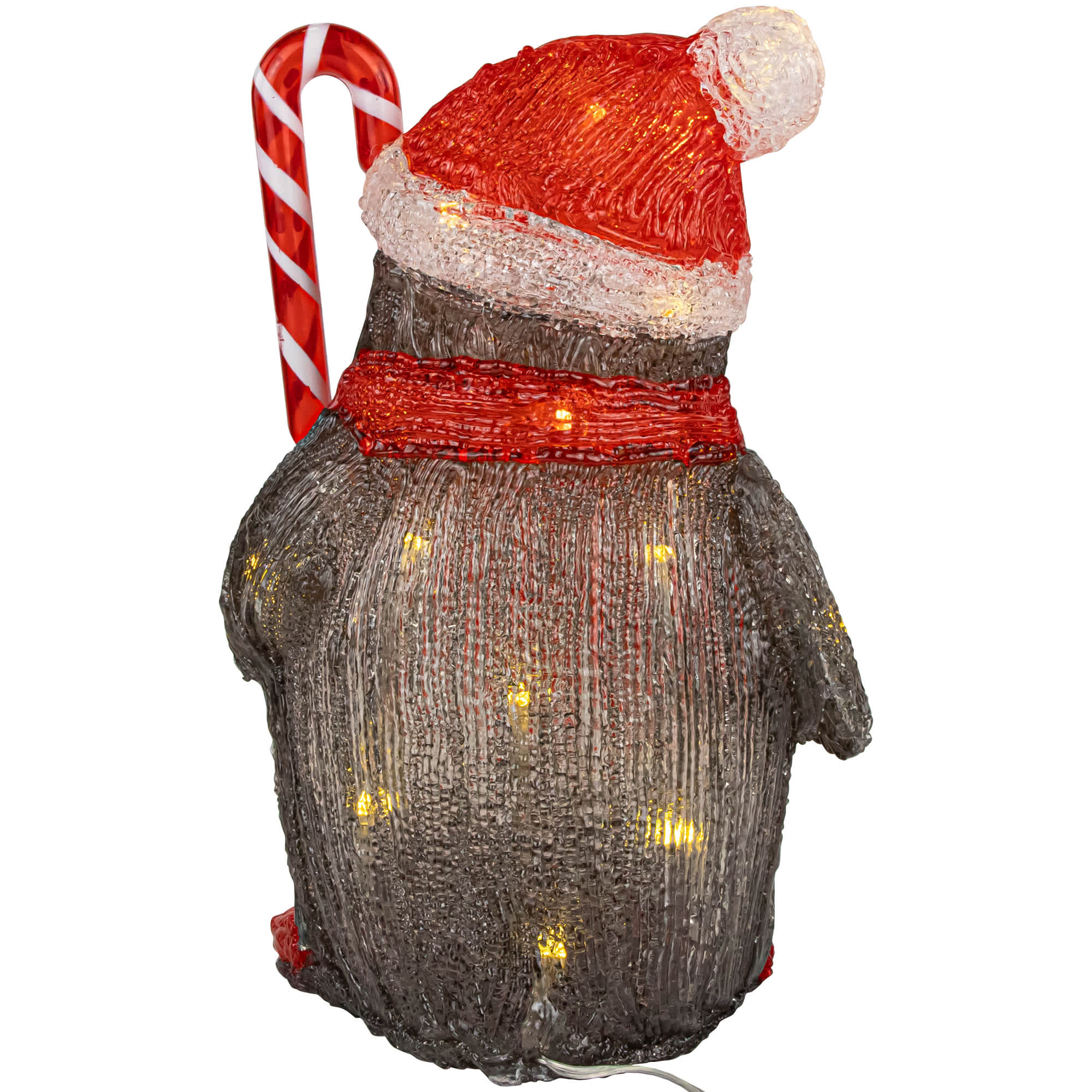 Northlight LED Lighted Commercial Grade Acrylic Santa Penguin Outdoor ...